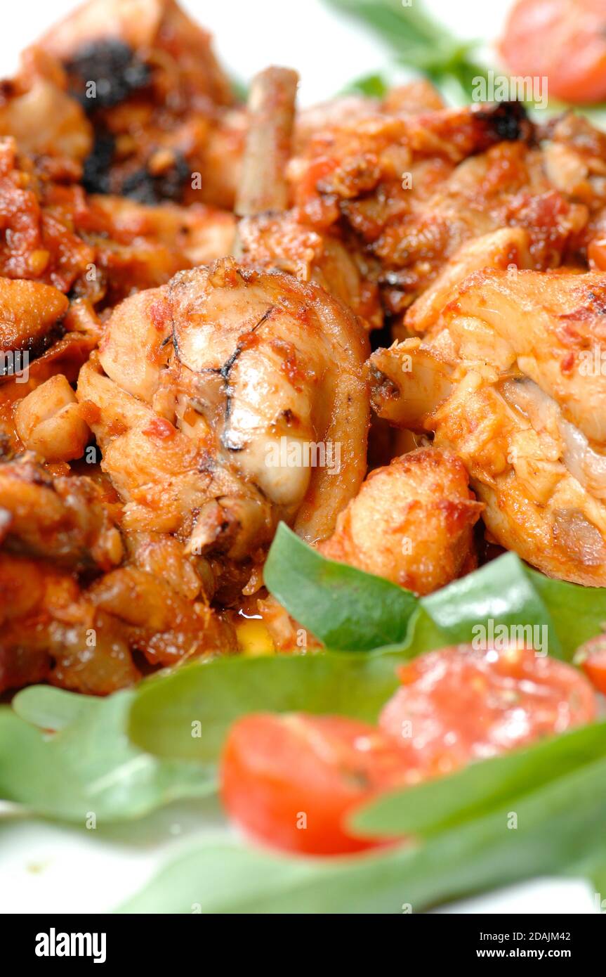 detail of a typical recipe from Campania region in southern of Italy ...