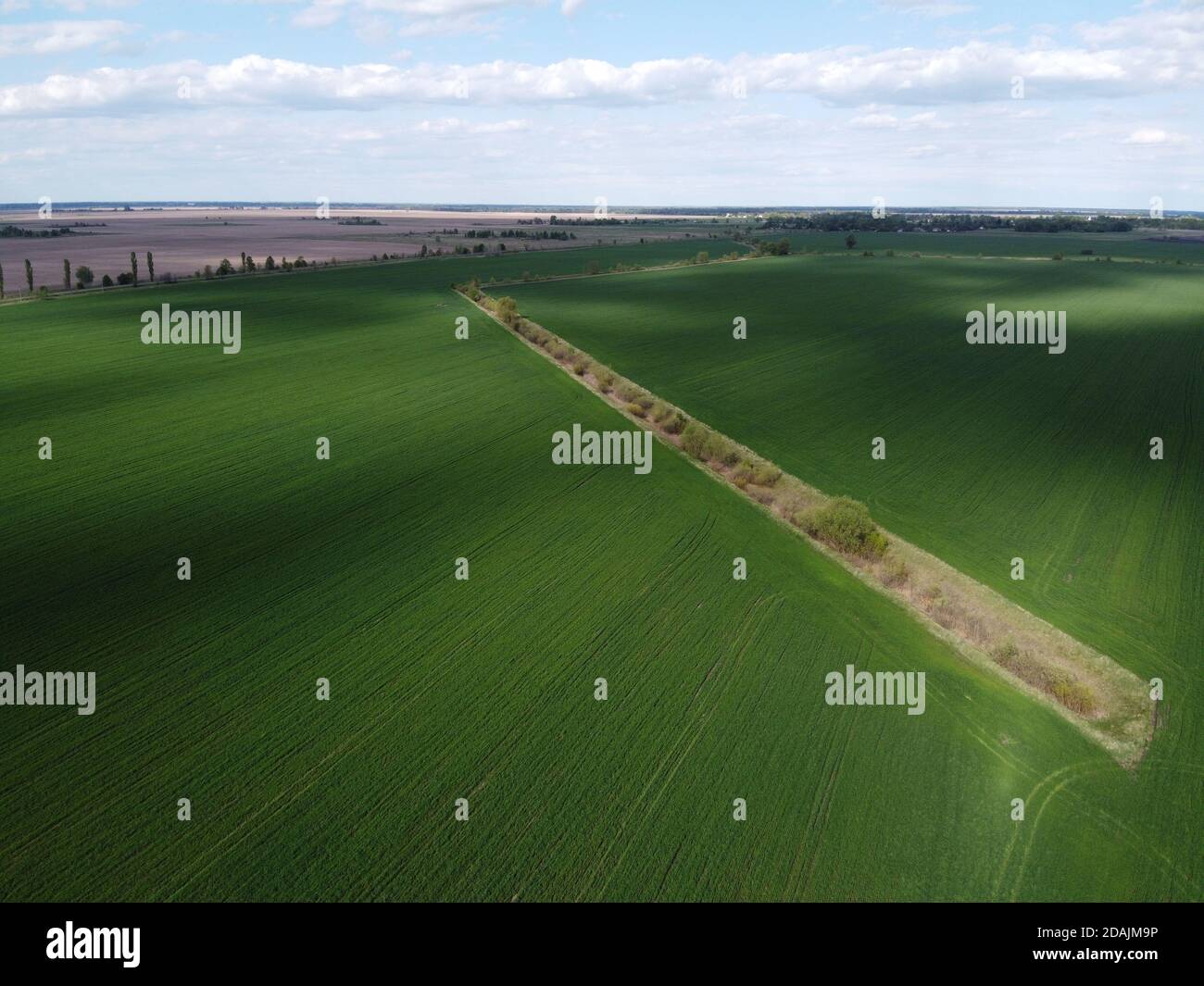 Irrigation canal aerial hi-res stock photography and images - Alamy