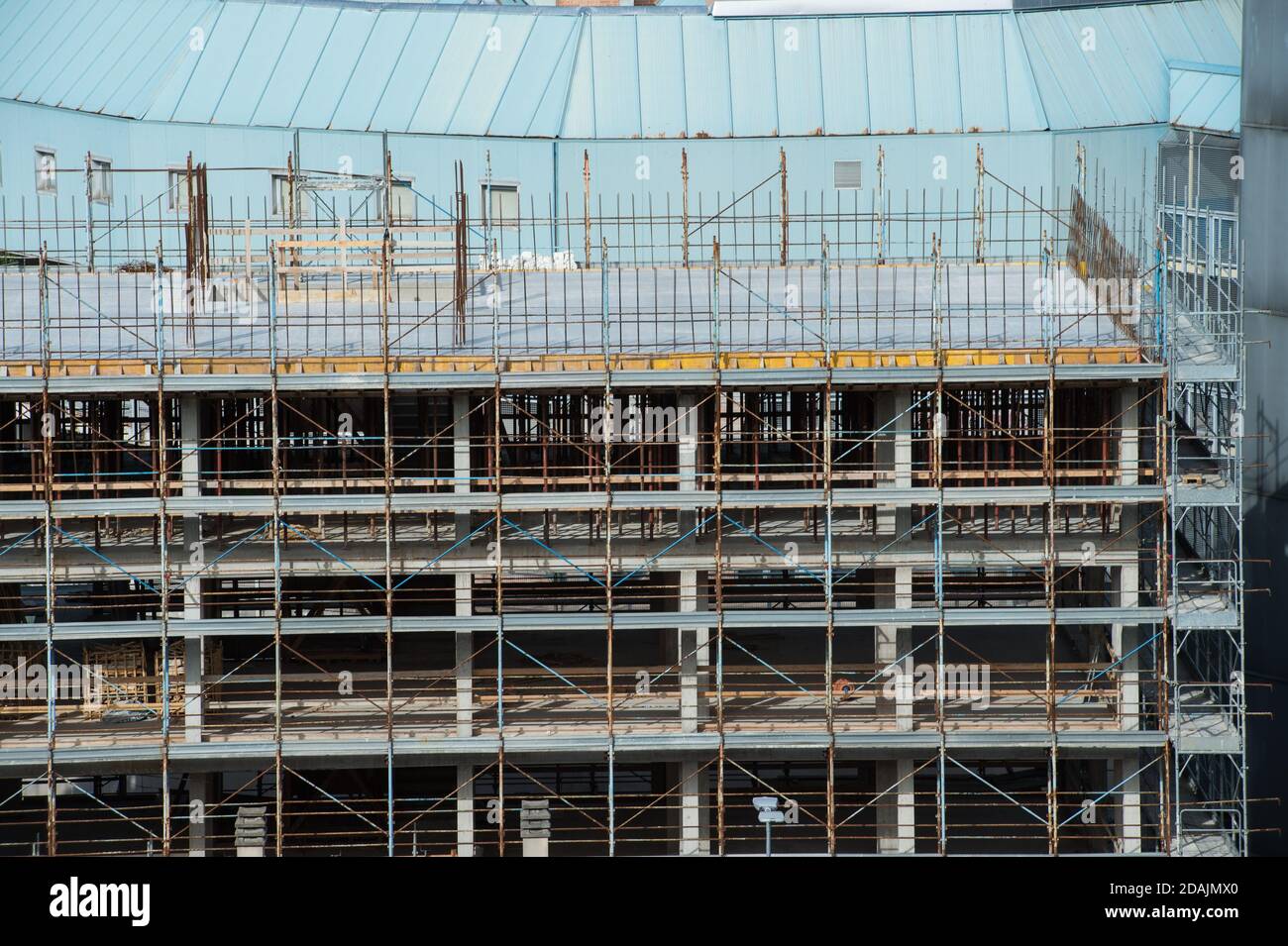 construction site, construction of a building Stock Photo - Alamy