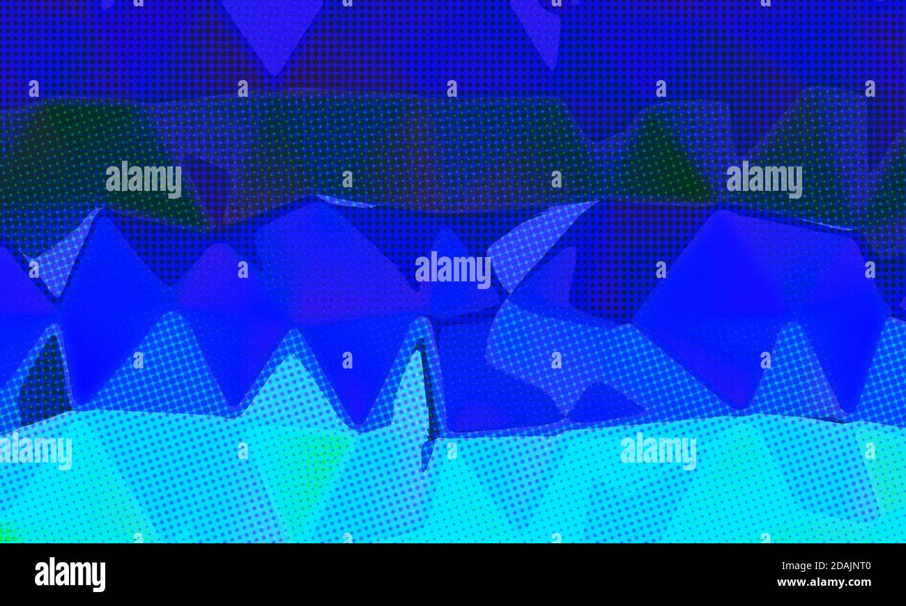 Blue paint with dots background, digitally created Stock Photo - Alamy