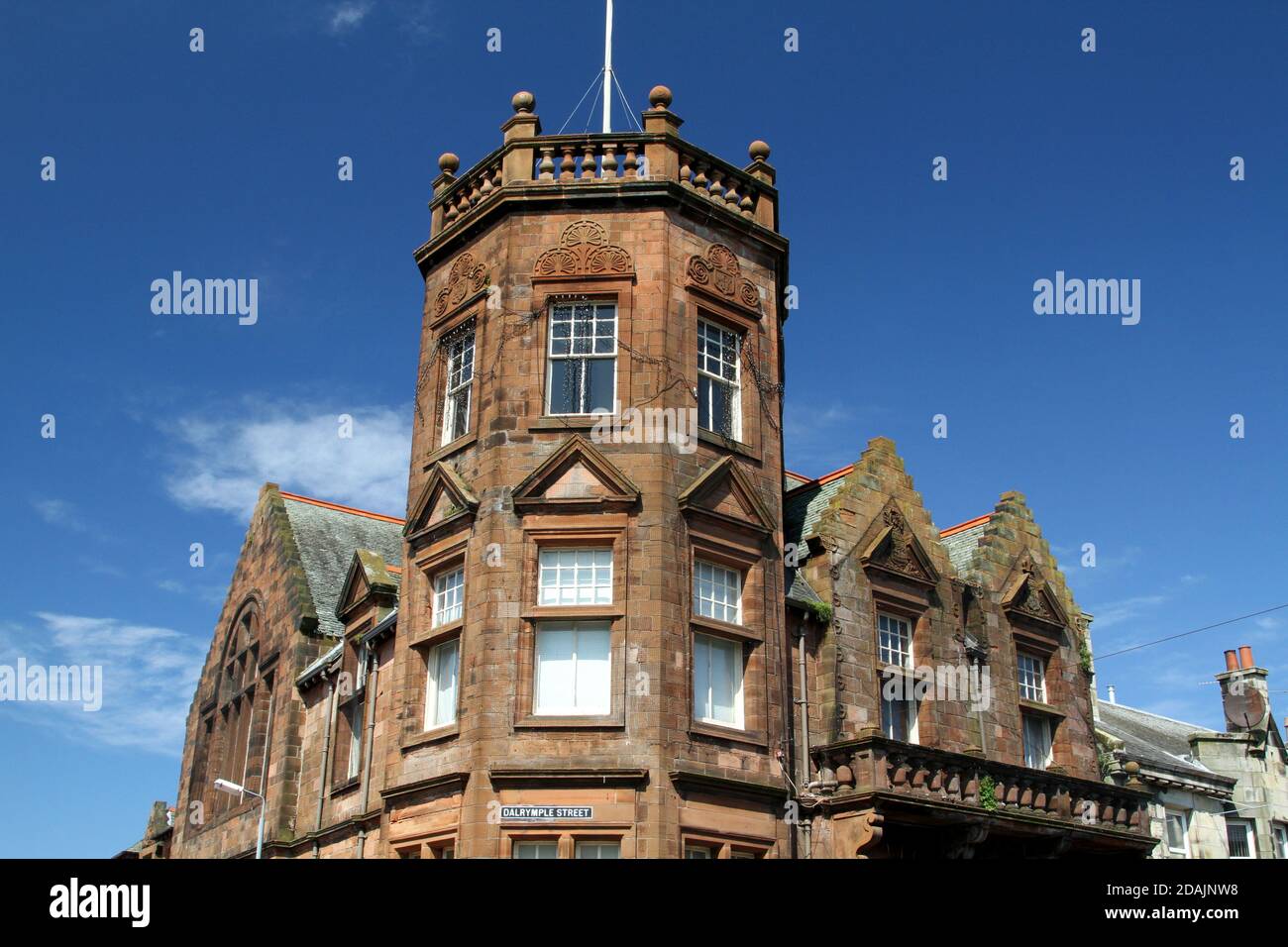 Scottish baronial with renaissance detailing hi-res stock photography ...