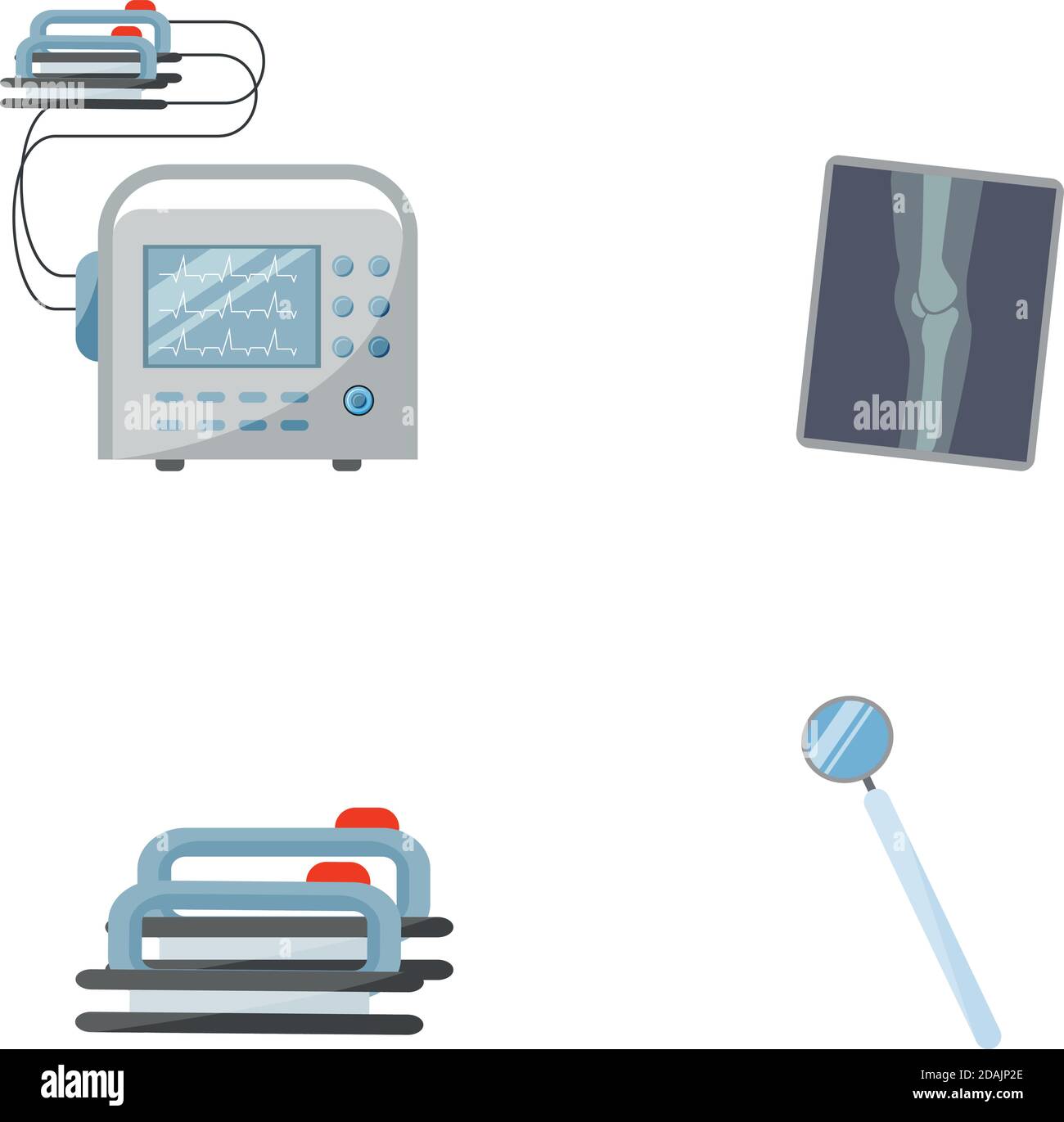 Cartoon medical instruments Cut Out Stock Images & Pictures - Alamy