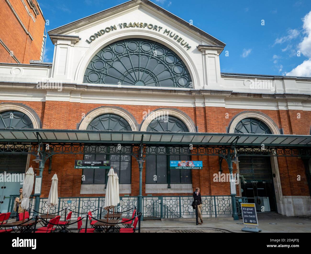 The London Transport Museum in Covent Garden. London Stock Photo - Alamy