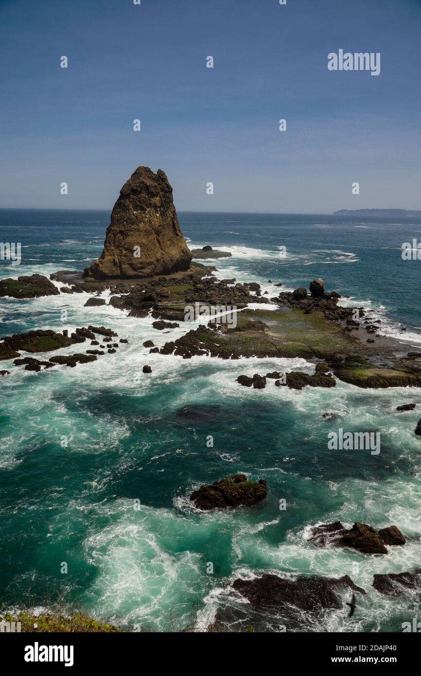 Papuma Beach Jember Indonesia Stock Photo - Alamy