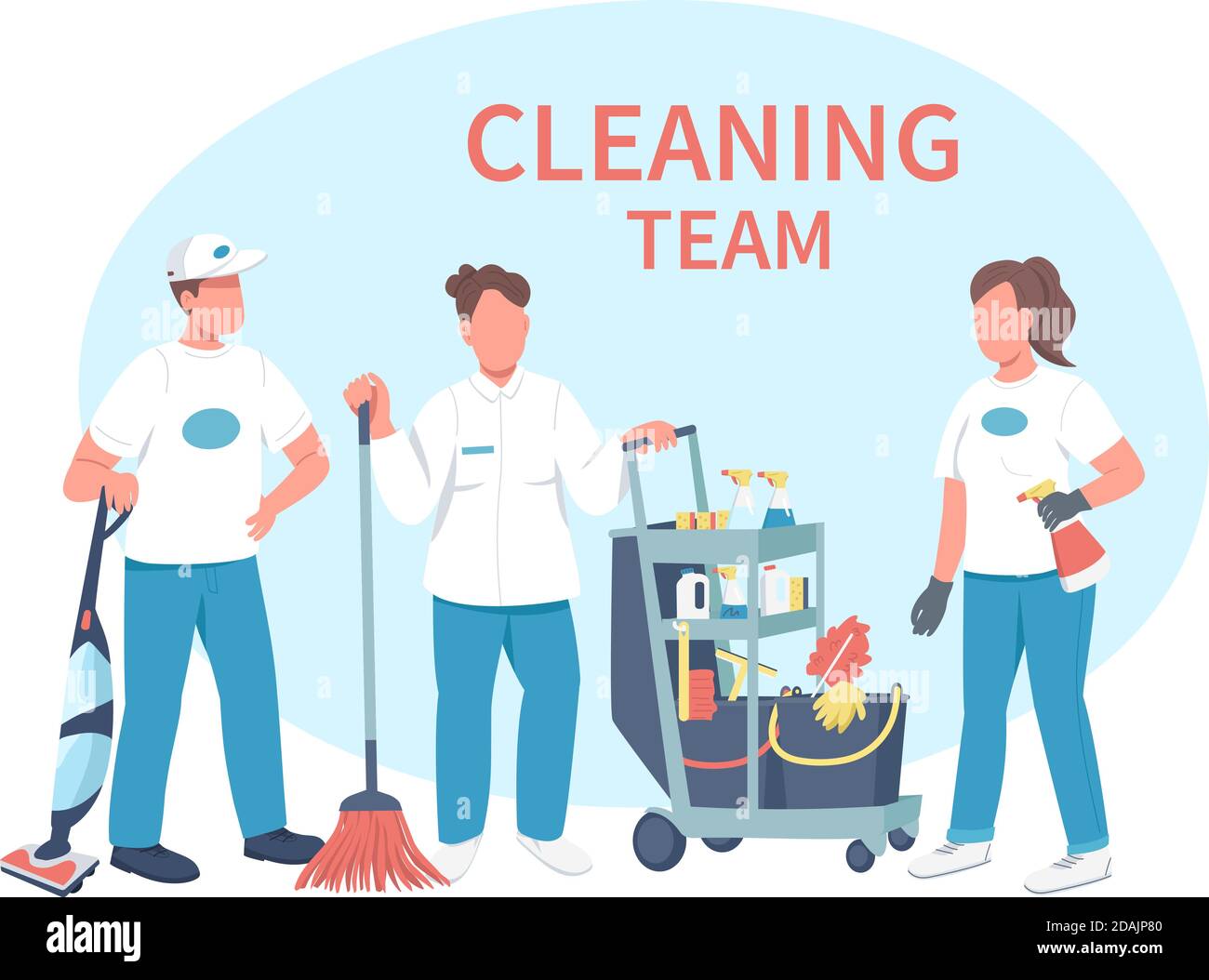 Cleaning service characters person hi-res stock photography and images ...
