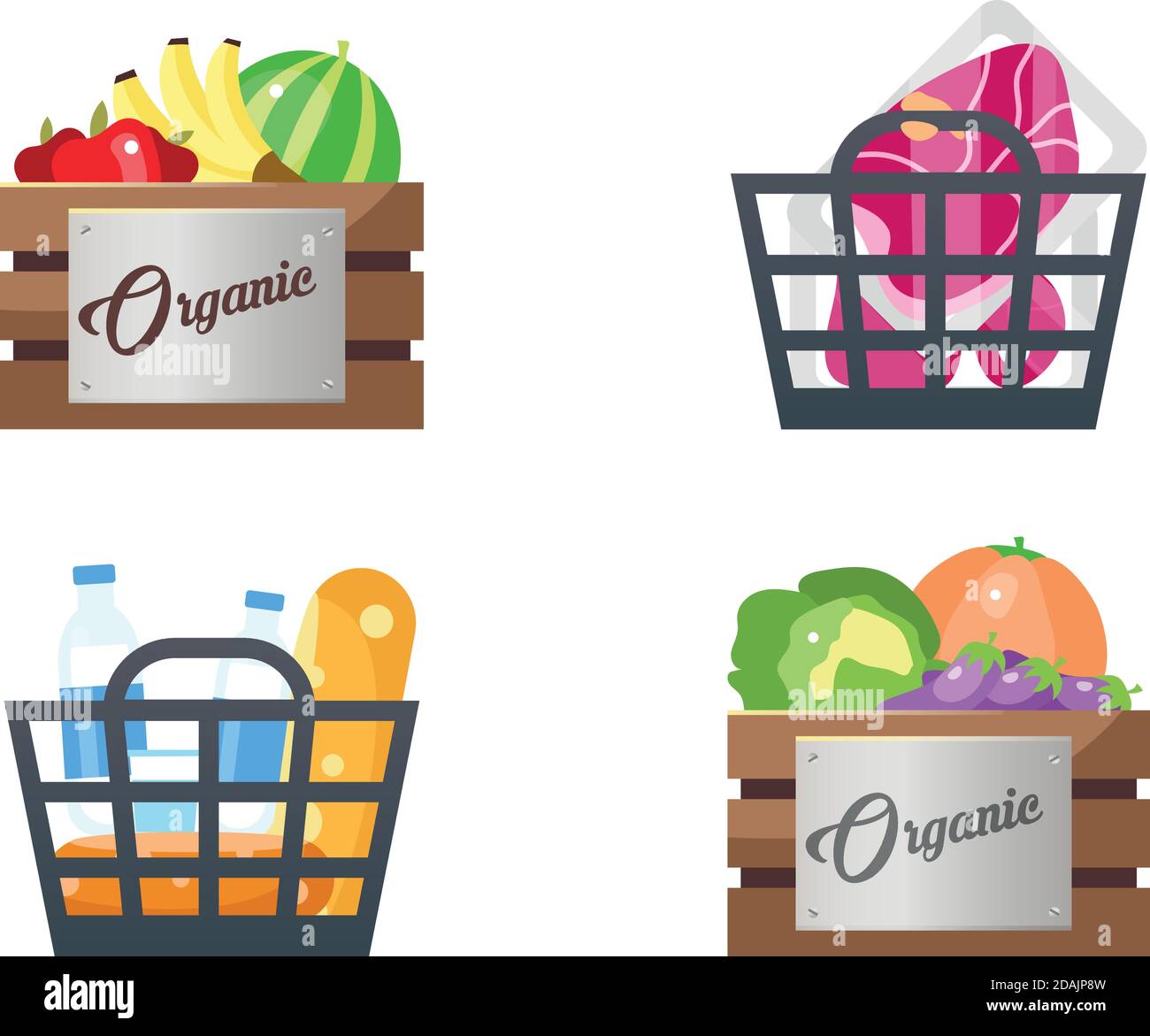 Fruit production color icon Cut Out Stock Images & Pictures - Alamy