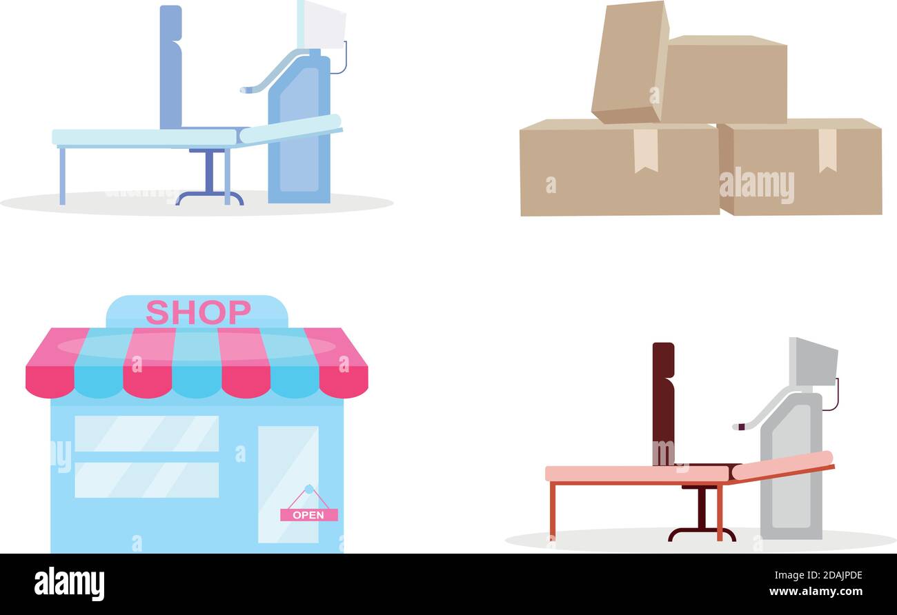 Medical doctor ultrasonography device Cut Out Stock Images & Pictures ...