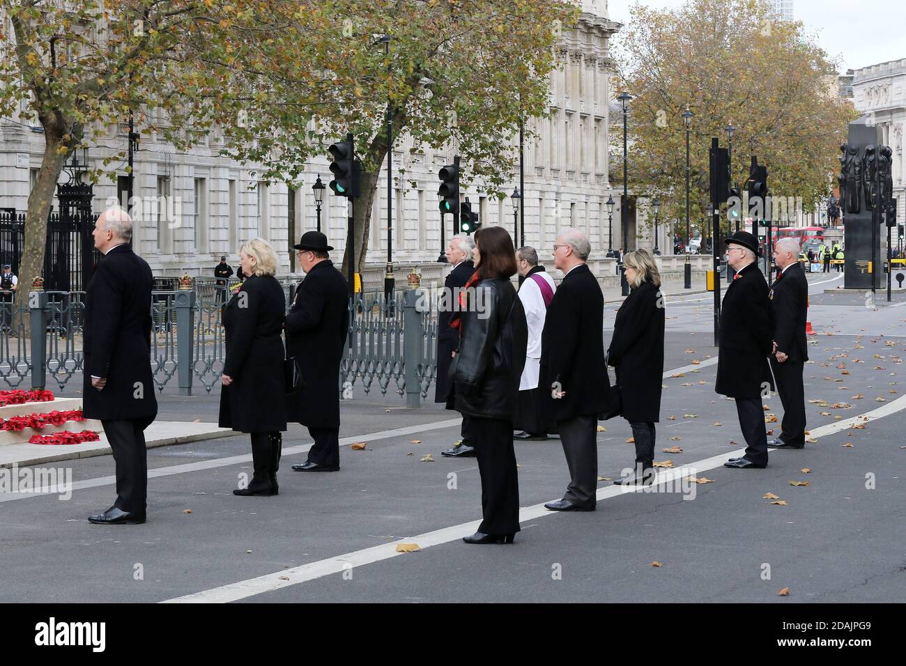 Remembrance Day Service at The Cenotaph in Central London, UK ...