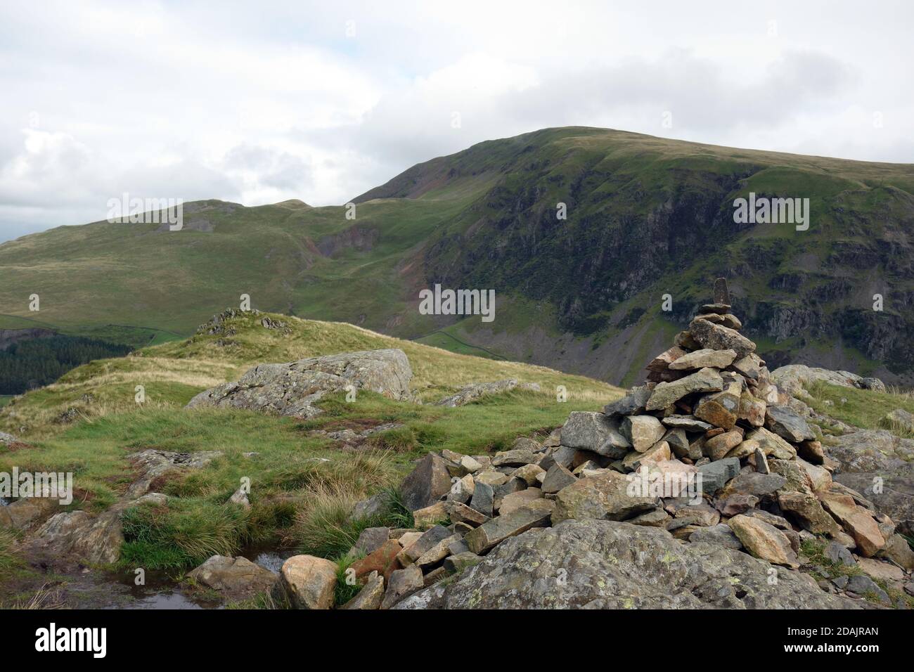 High rigg fell summit cairn hi-res stock photography and images - Alamy
