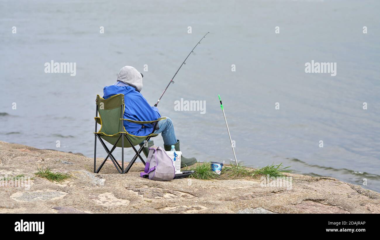 Angler and bank hi-res stock photography and images - Alamy