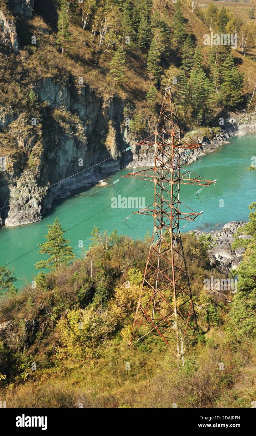 Katun river near chemal village hi-res stock photography and images - Alamy