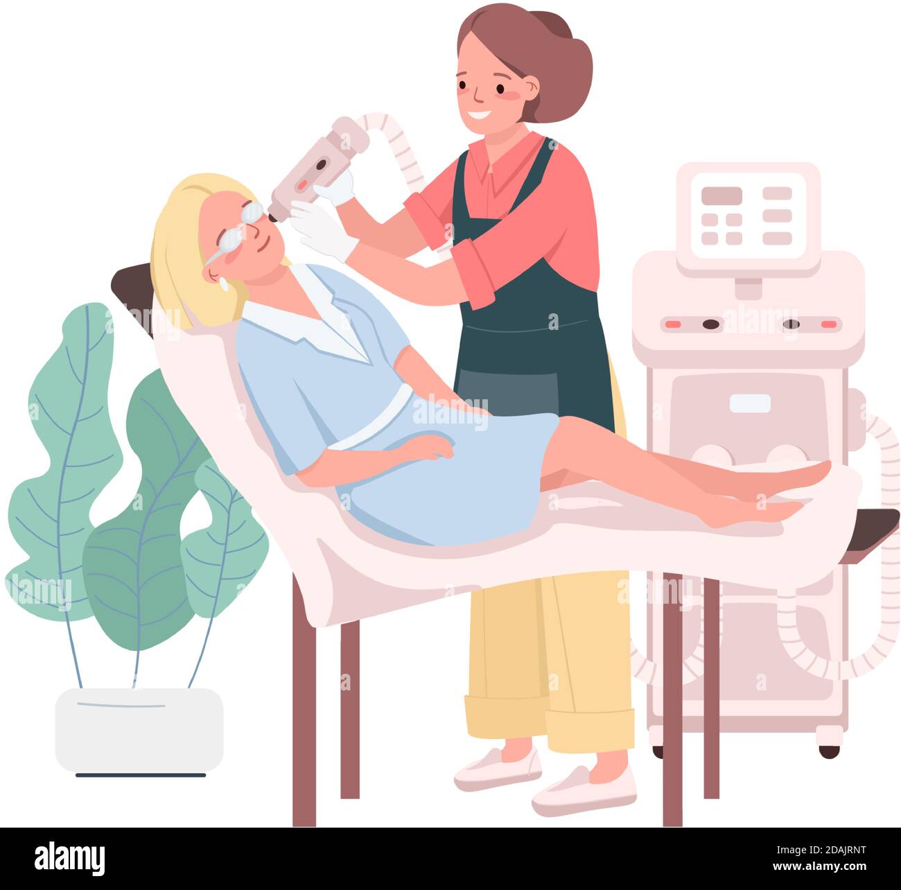 Skin therapy machine Cut Out Stock Images & Pictures - Alamy