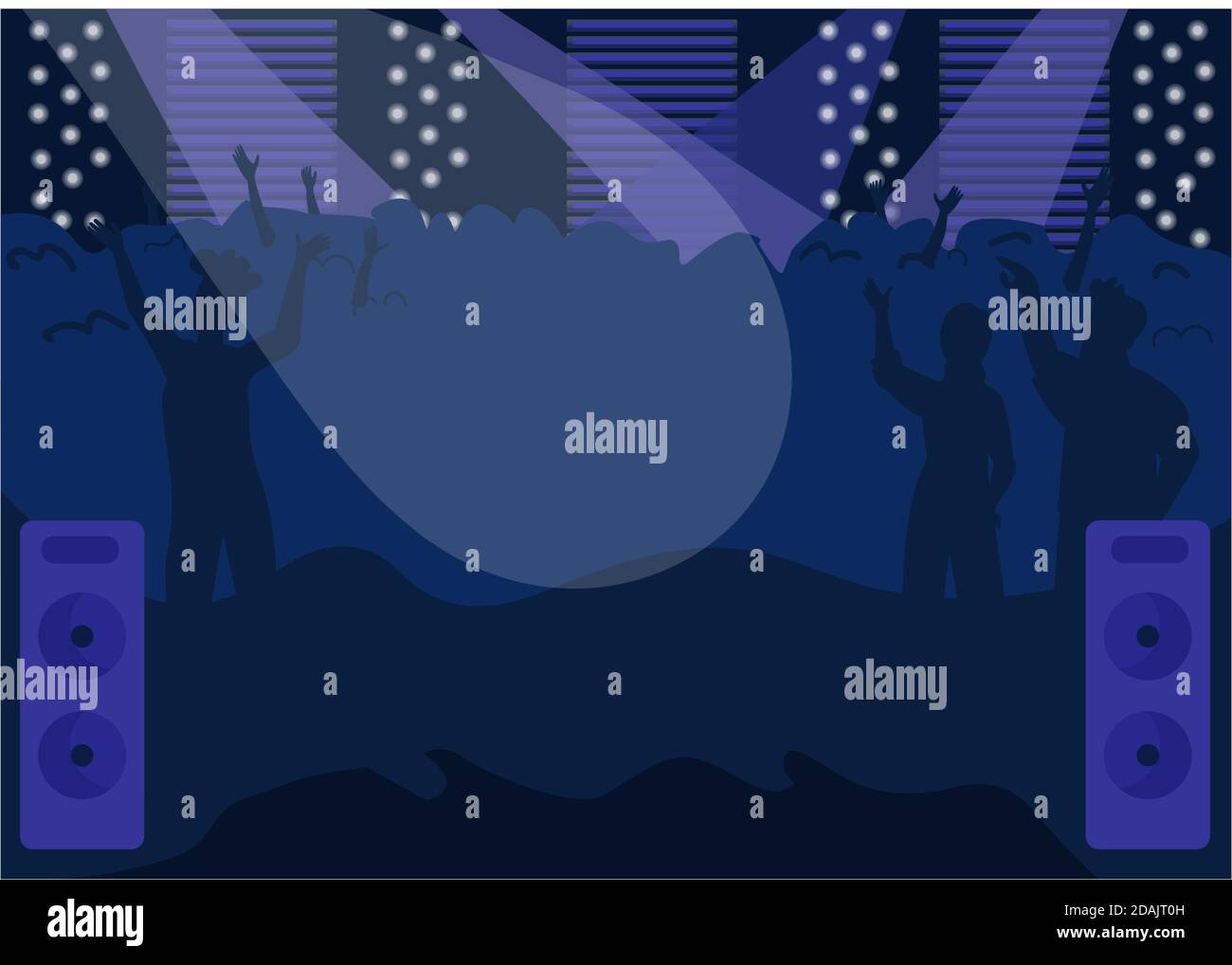 Nightclub flat color vector illustration Stock Vector Image & Art - Alamy