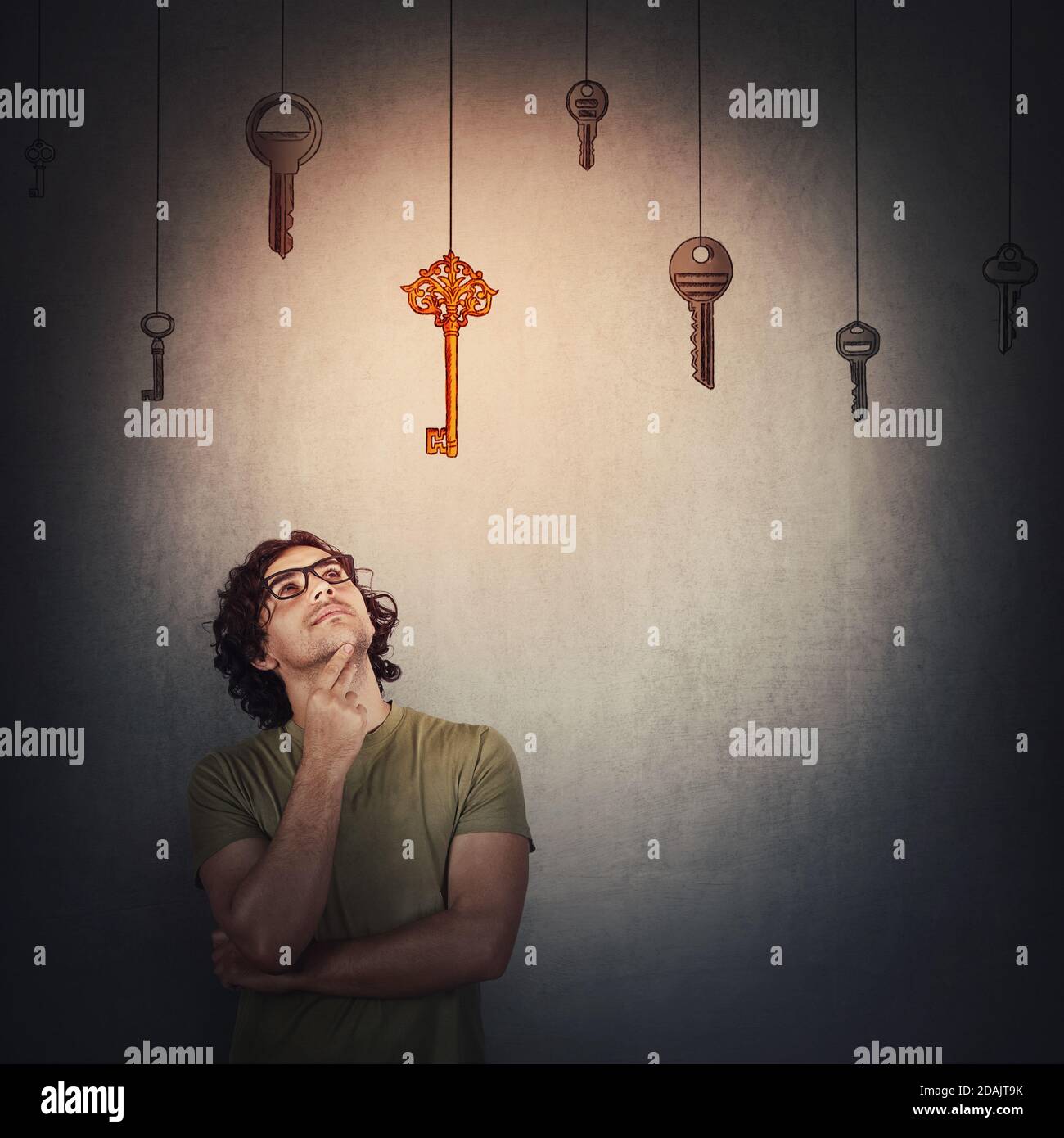 Choosing focused hi-res stock photography and images - Alamy