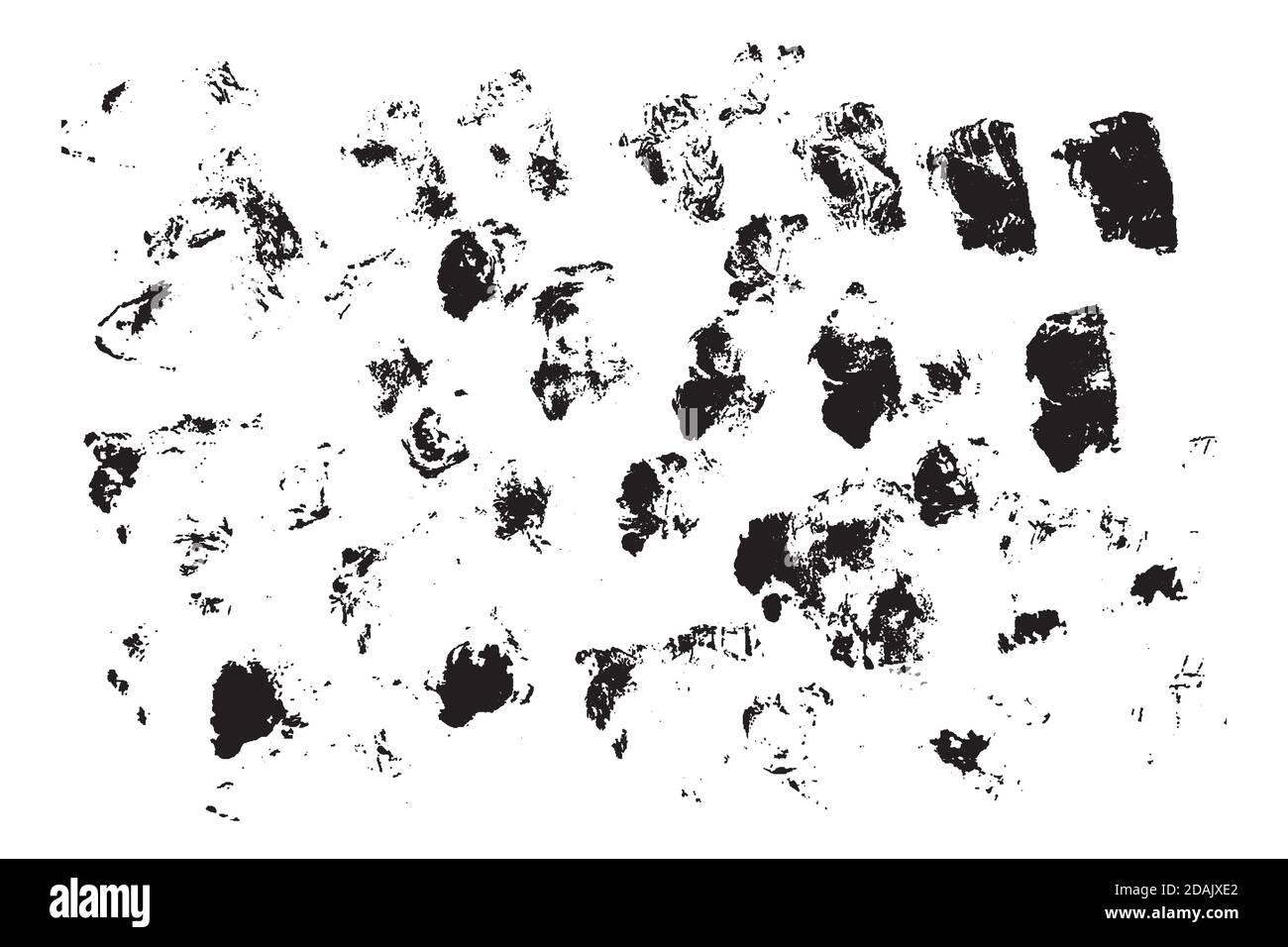 Black grunge set splashes Stock Vector Images - Alamy