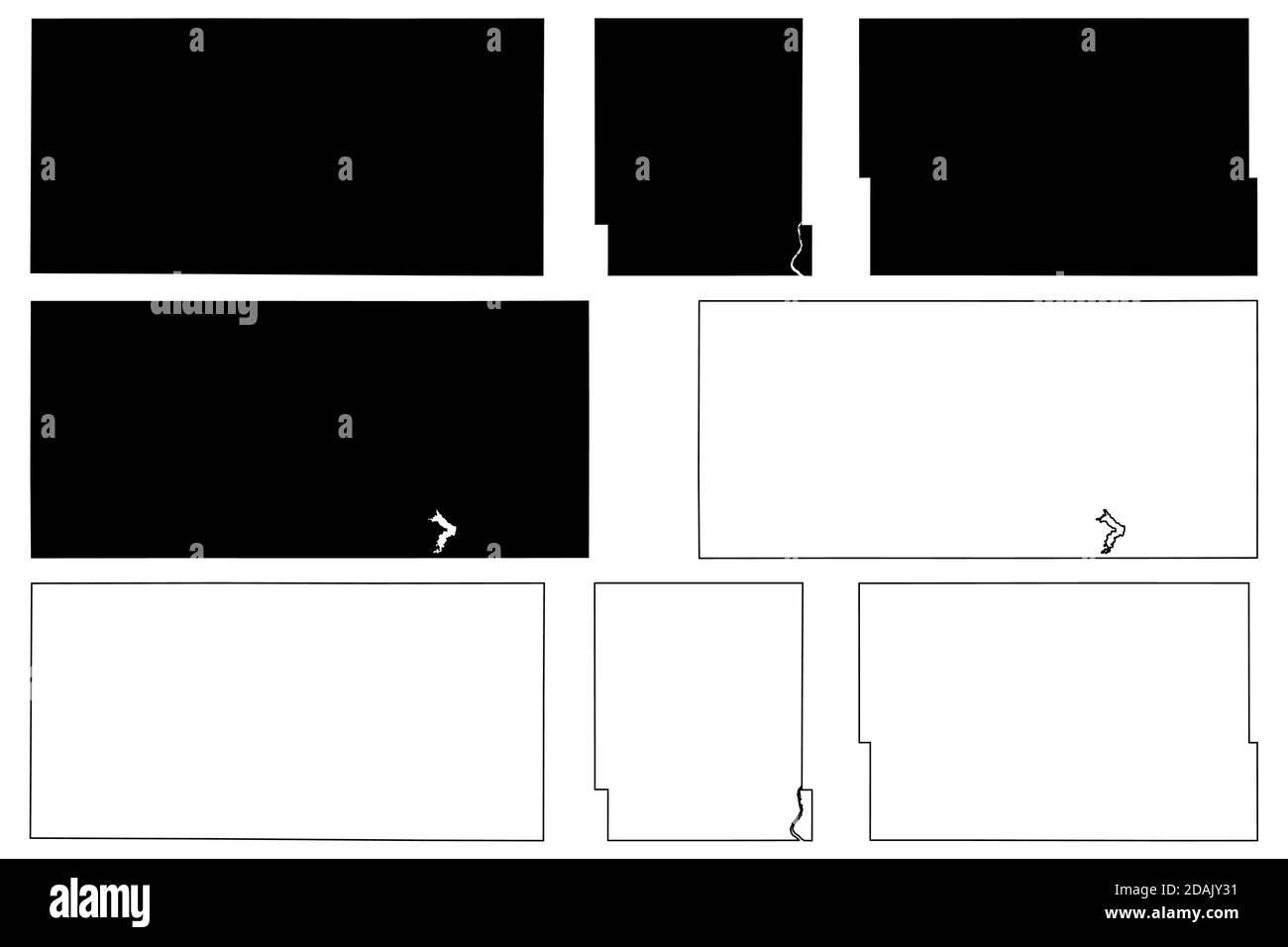 Cavalier north dakota Black and White Stock Photos & Images - Alamy