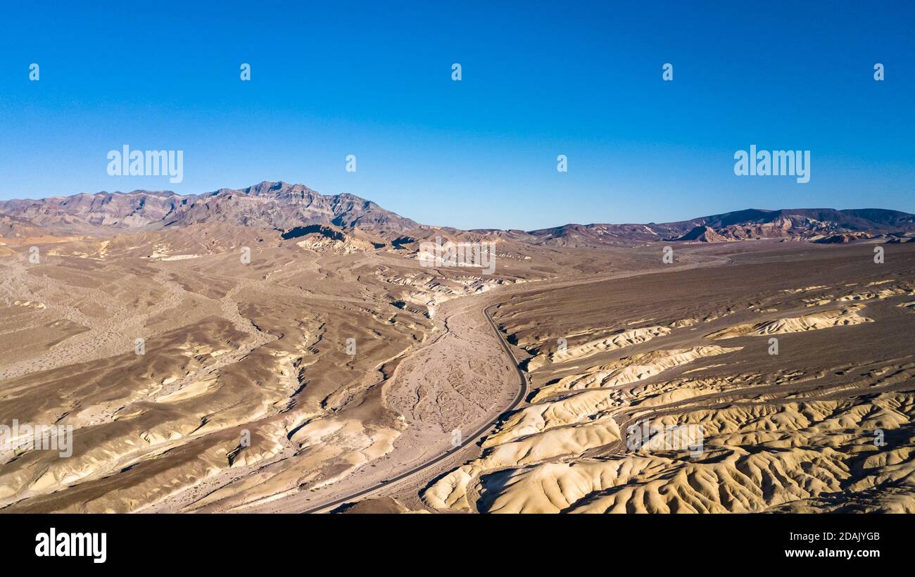 Death Valley Aerial View High Resolution Stock Photography and Images ...