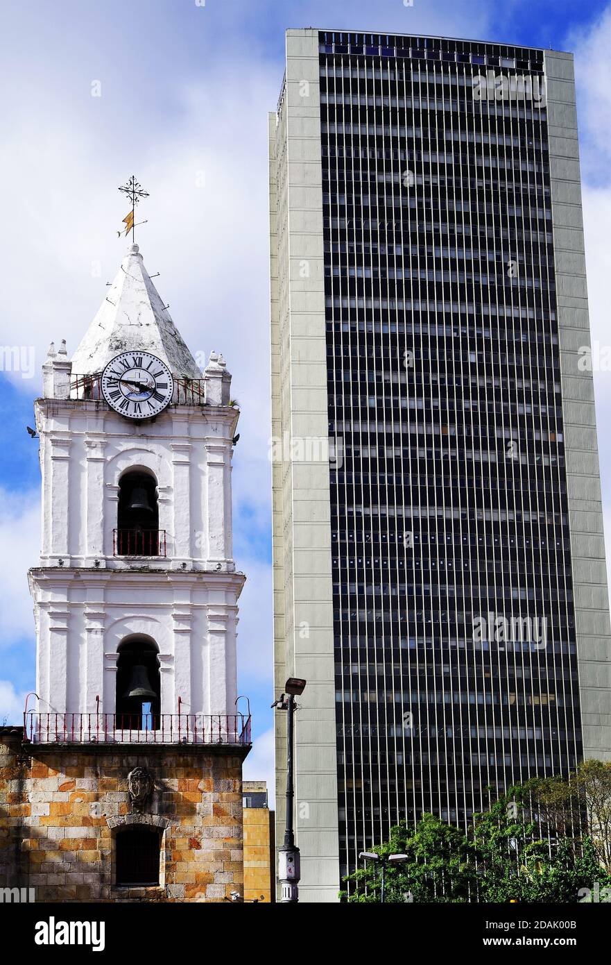 Architecture of Bogota, Colombia, South America Stock Photo - Alamy