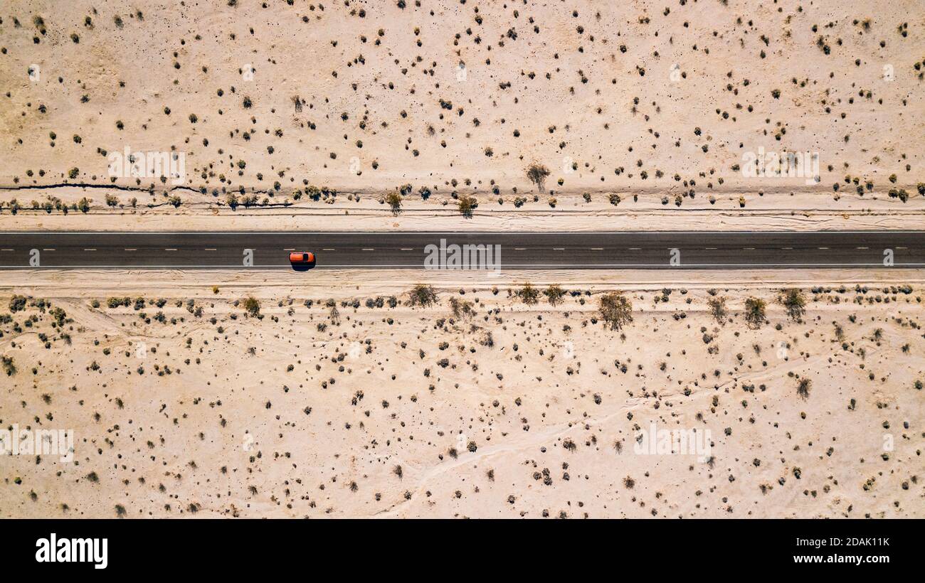 Car crossing death valley hi-res stock photography and images - Alamy