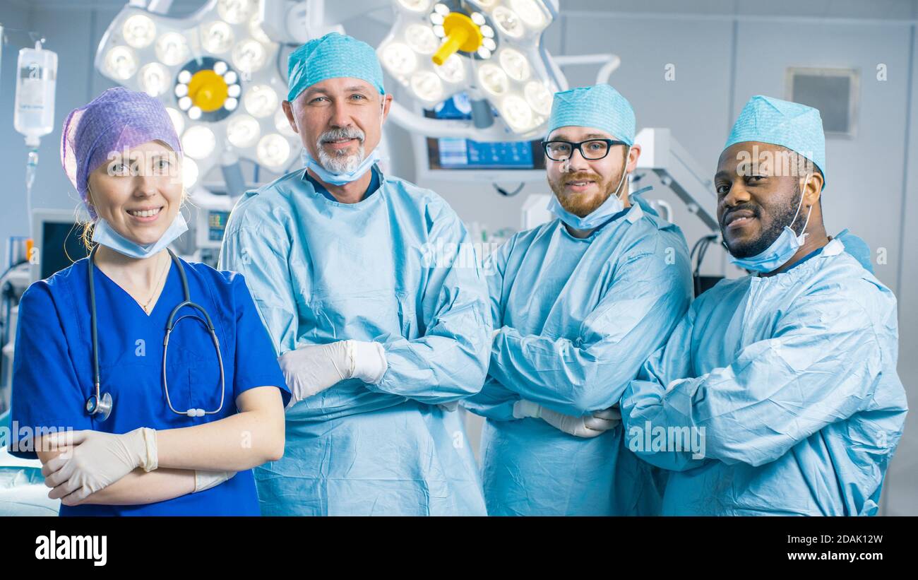 Diverse hospital team hi-res stock photography and images - Alamy