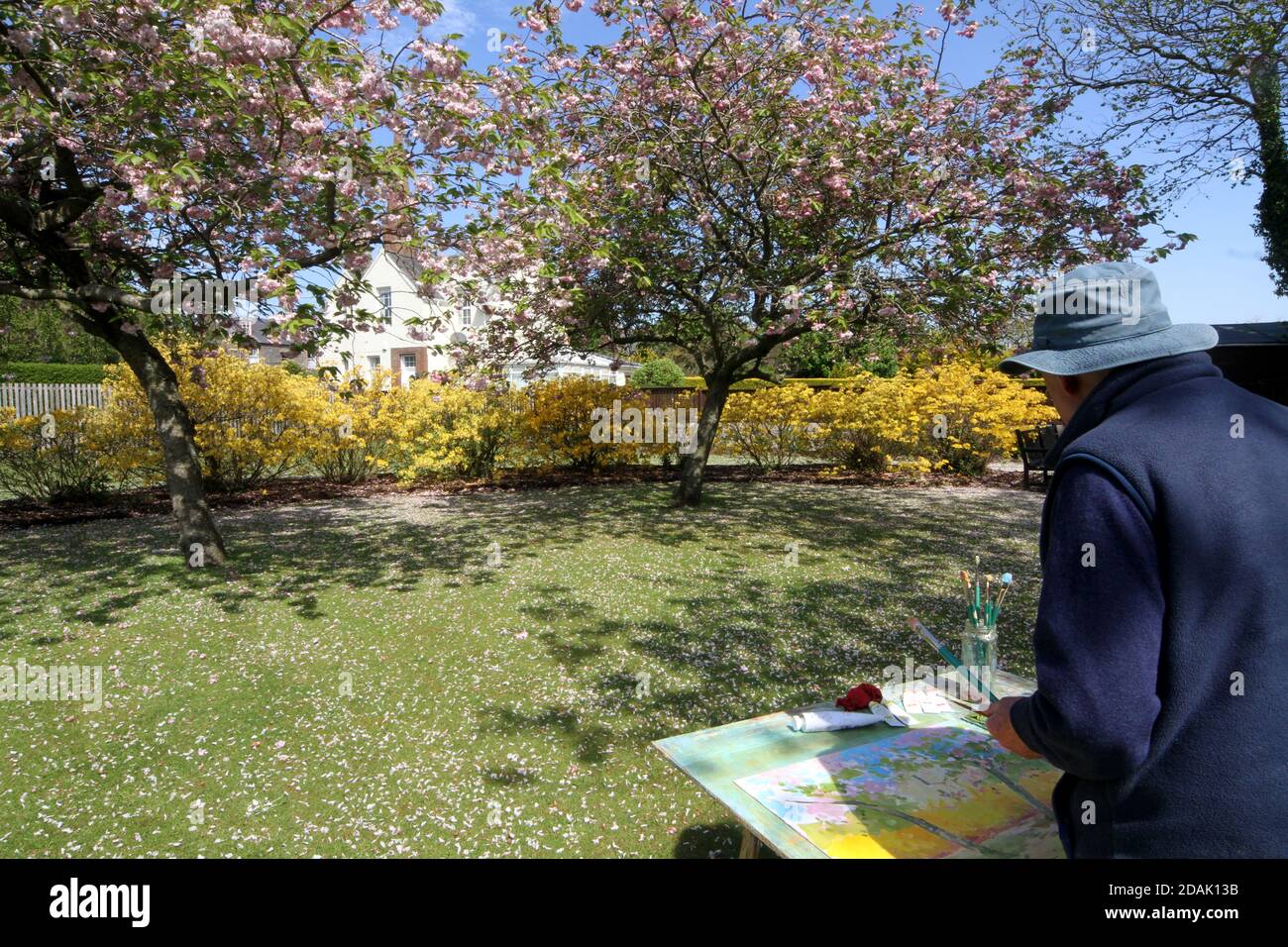 Scottish scene oil painting hi-res stock photography and images - Alamy