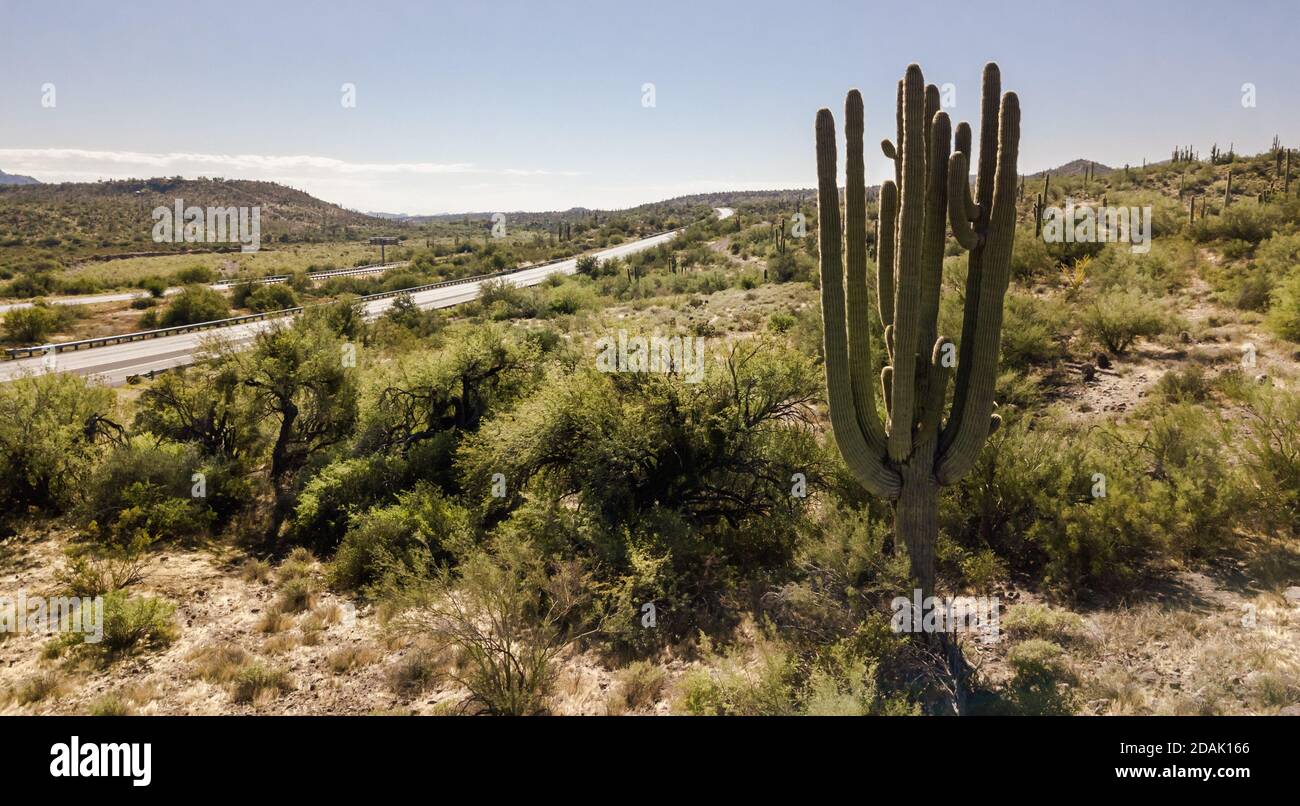 Phoenix arizona aerial hi-res stock photography and images - Alamy
