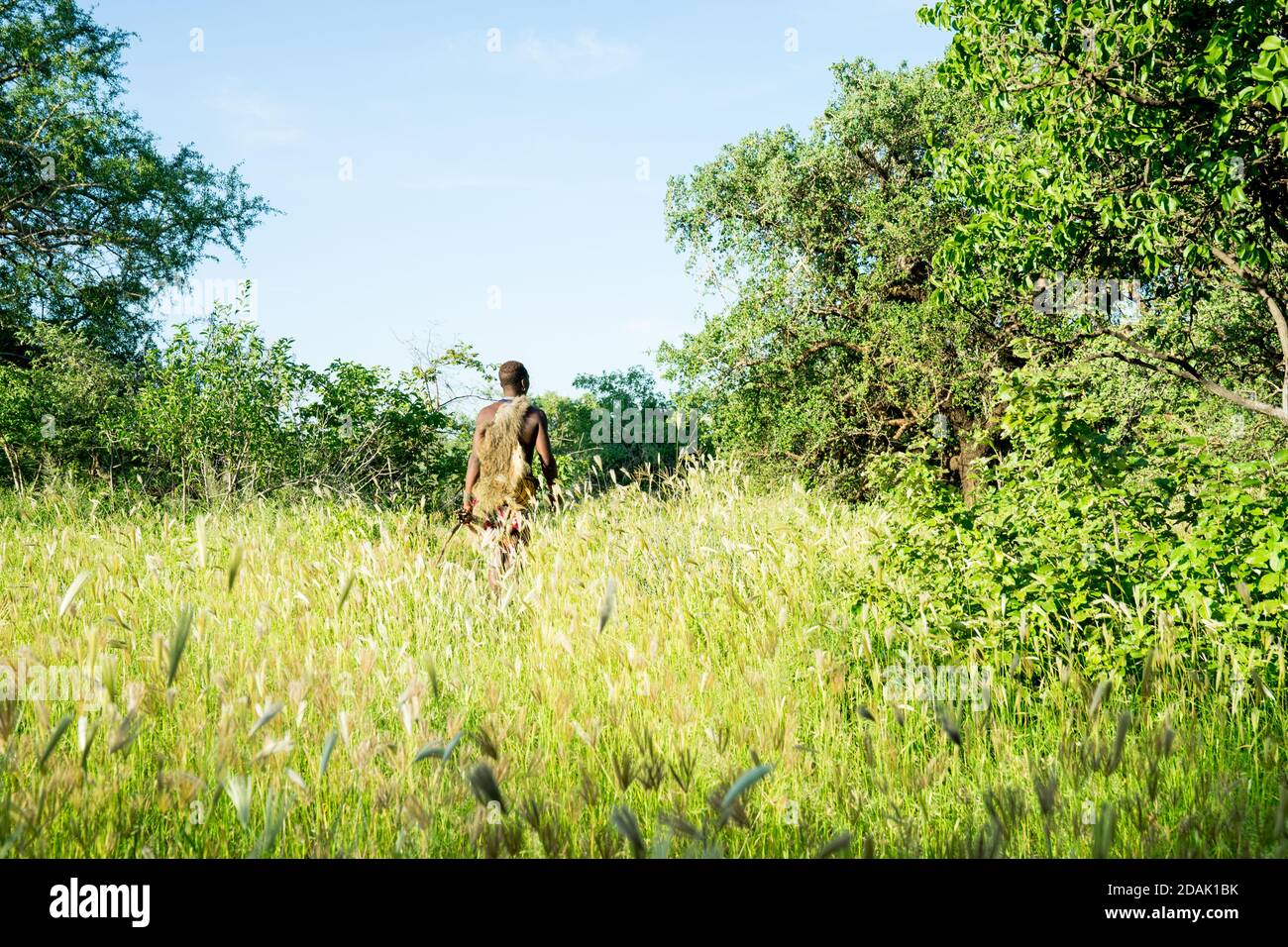 Hadzabe tribesman Hunting Stock Photo - Alamy
