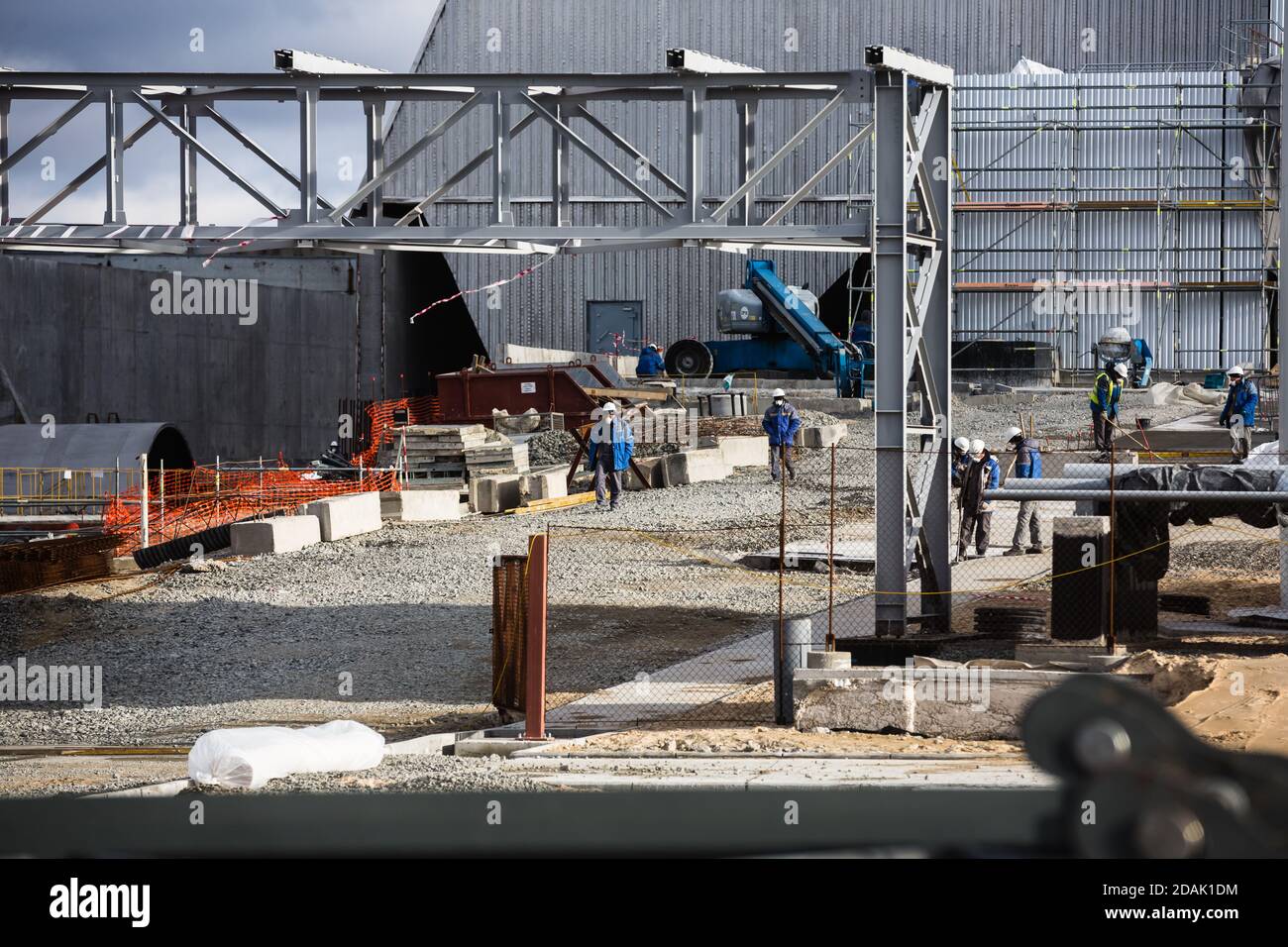 CHERNOBYL, UKRAINE - Nov 28, 2016: Workers and personnel of the ...