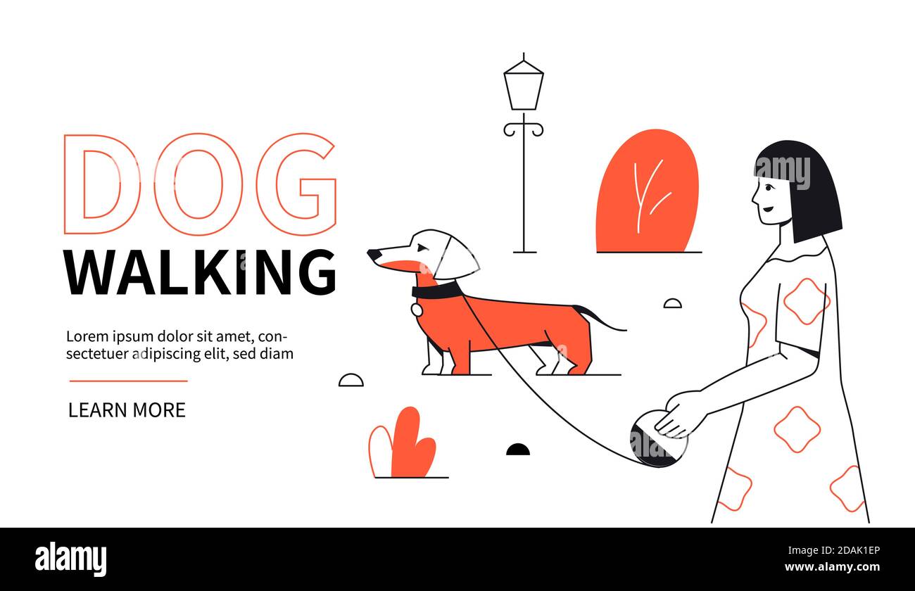 Pet banner design Stock Vector Images - Alamy