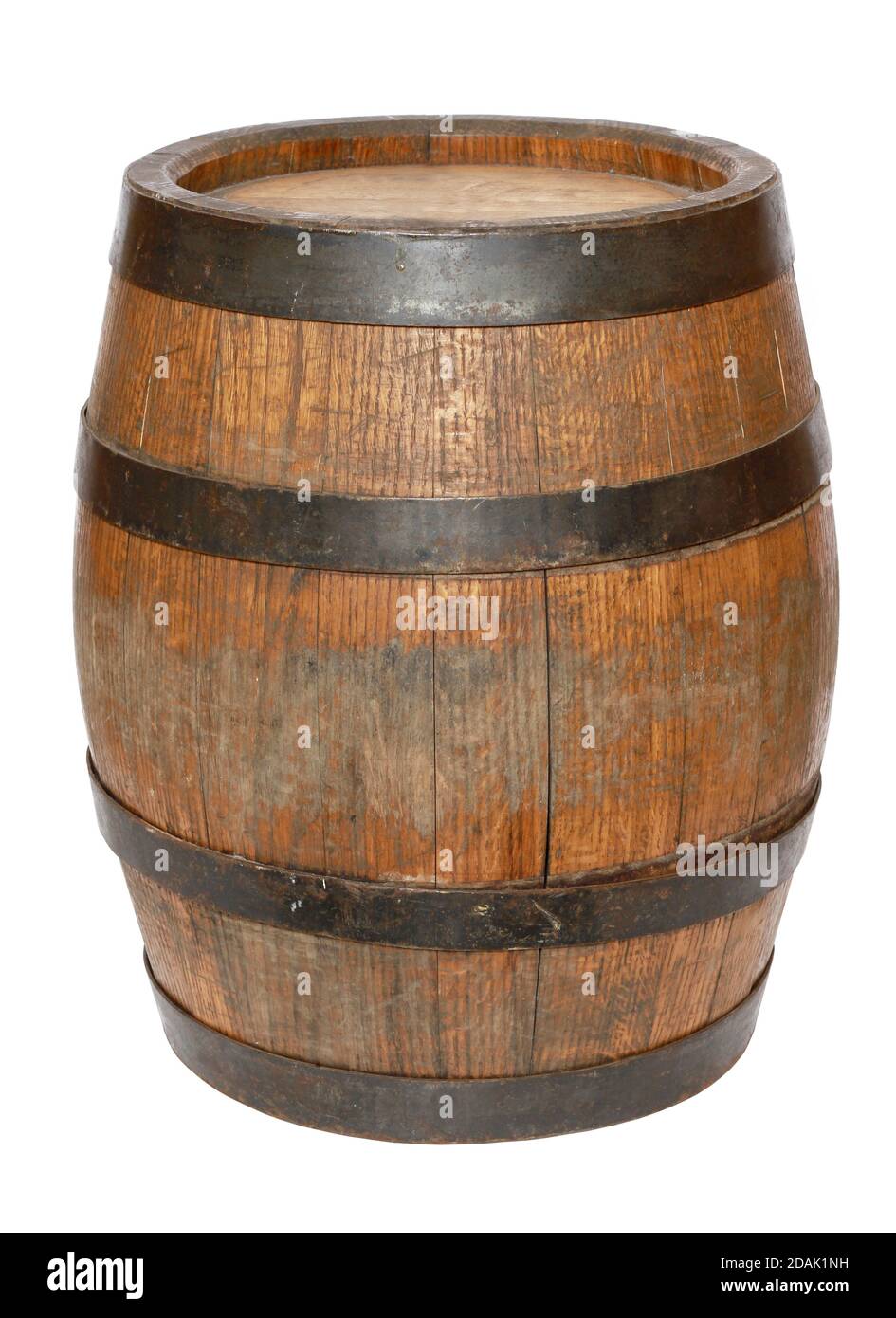 Vertical shot of a barrel on a white background Stock Photo - Alamy