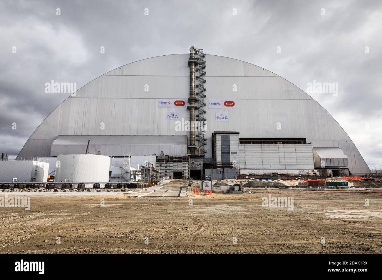 CHERNOBYL, UKRAINE - Nov 28, 2016: Chernobyl nuclear power plant ...