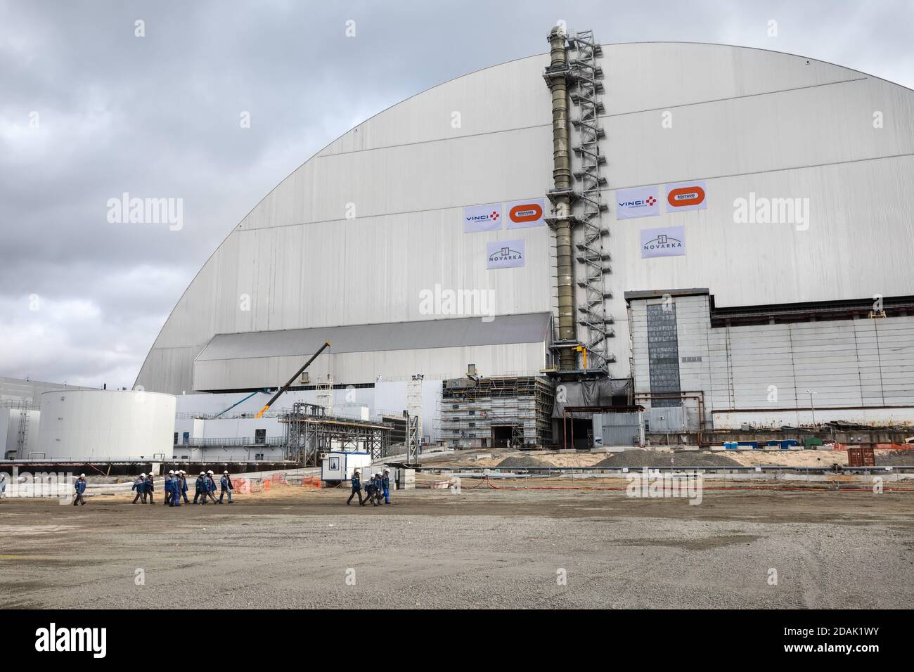 CHERNOBYL, UKRAINE - Nov 28, 2016: Chernobyl nuclear power plant ...