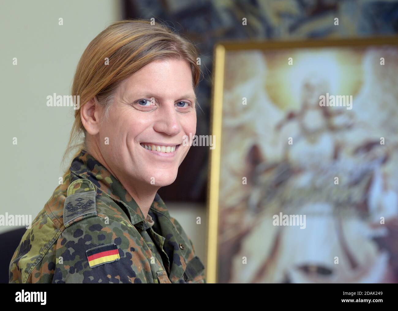 15 October 2020, Brandenburg, Storkow (Mark): Lieutenant Colonel ...