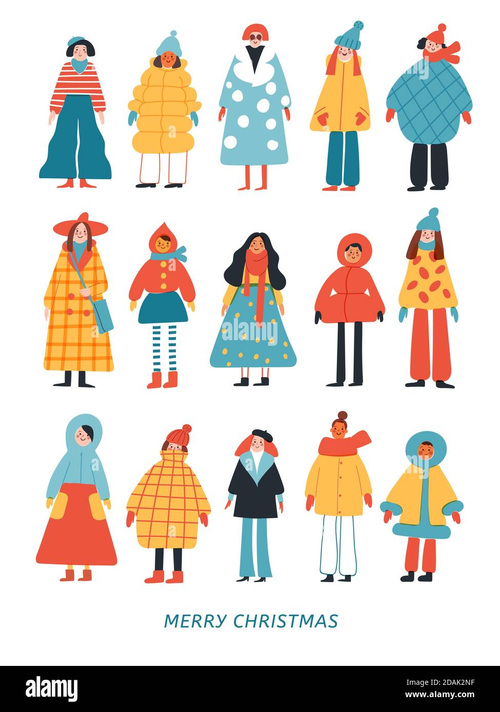 Outdoor group portrait Stock Vector Images - Alamy