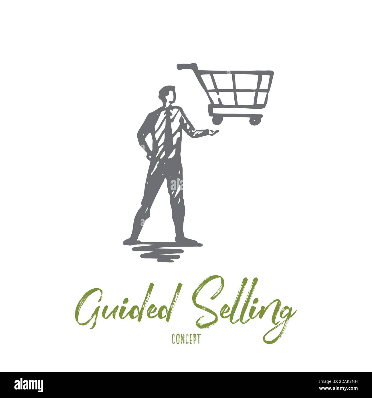 Guide trolley Stock Vector Images - Alamy