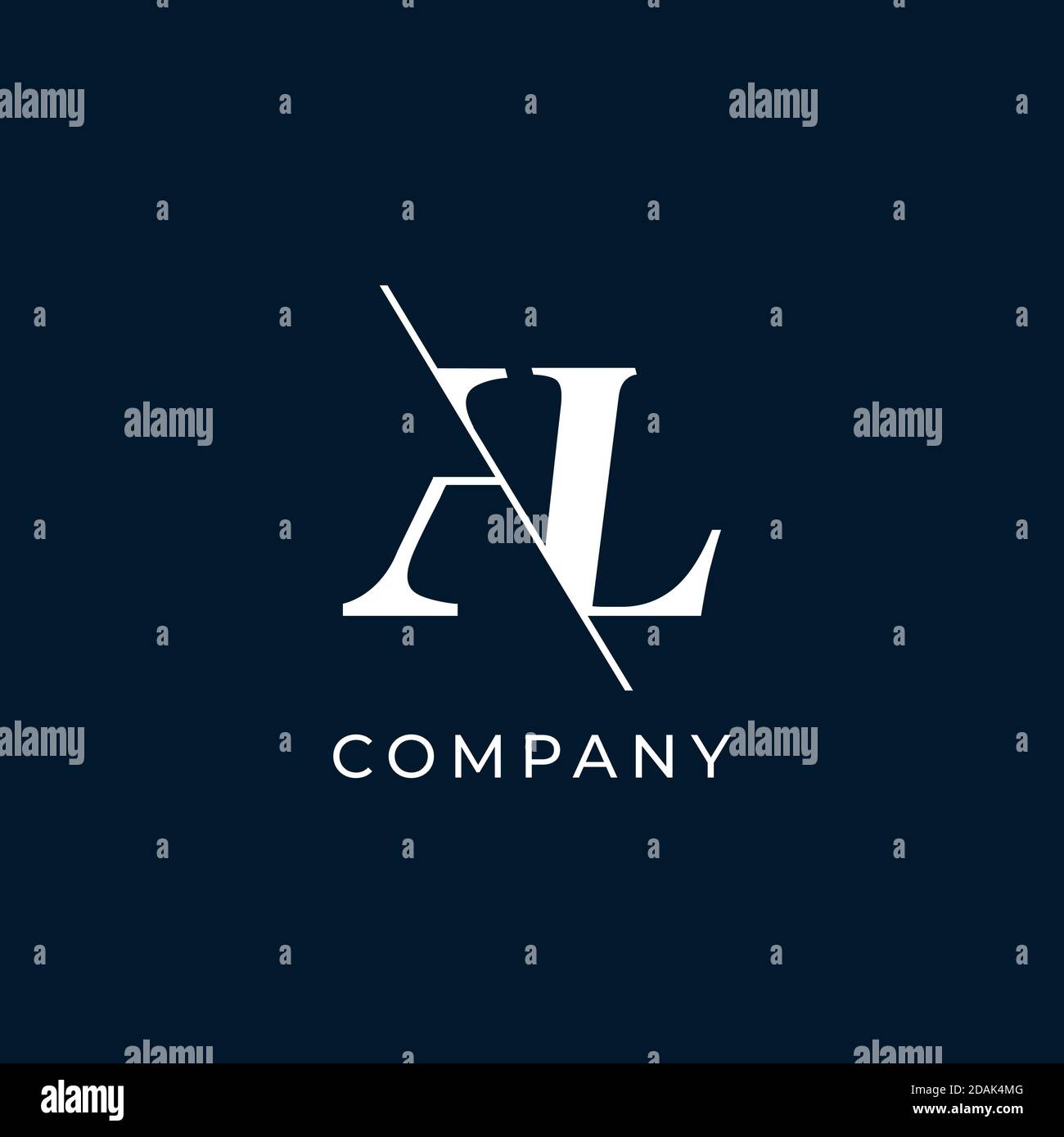 A,L vector logo. A, L letters emblem Stock Vector Image & Art - Alamy