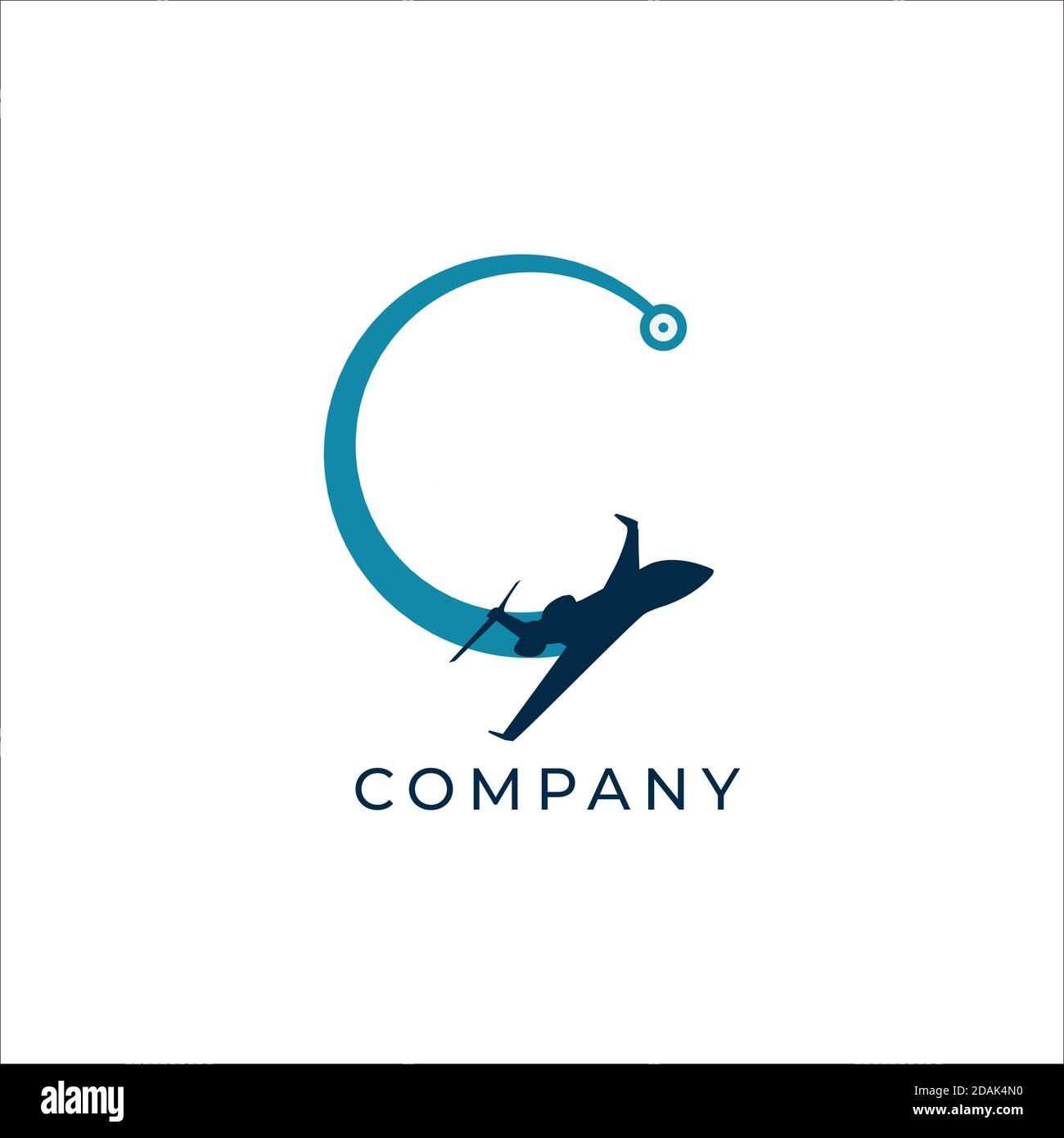 Bird vector logo. Airplane emblem. Flying logo . Vector Stock Vector ...