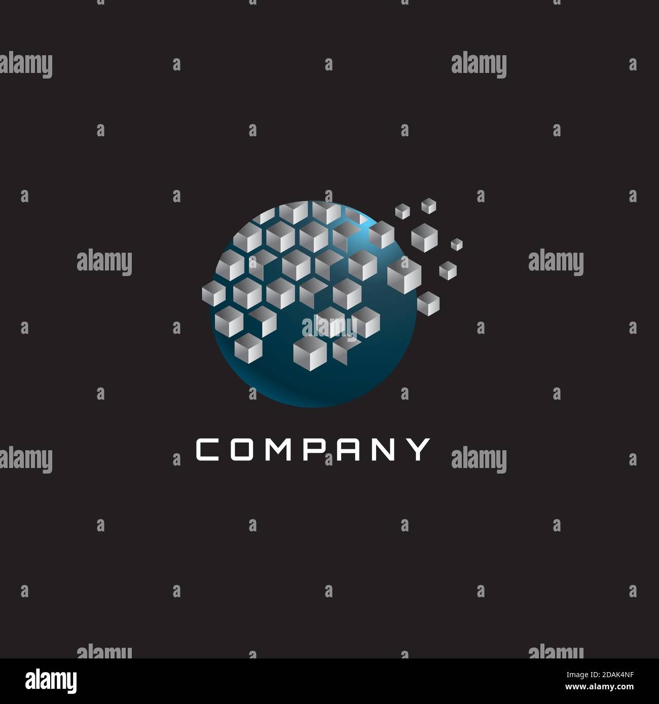 Space logo. Space emblem. Planets vector logo. Orbital emblem.Space ...