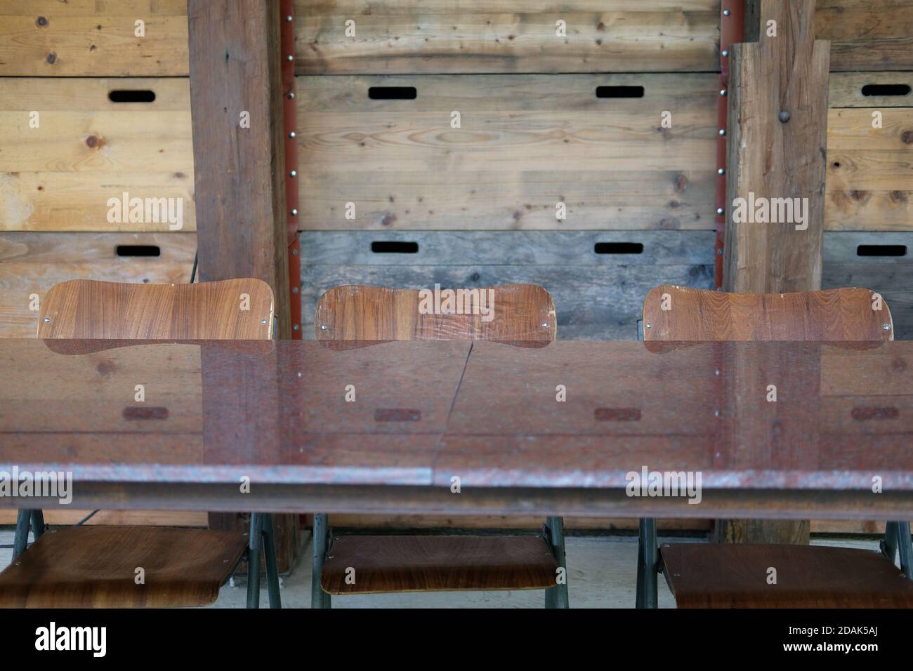 Chair beside table hi-res stock photography and images - Alamy