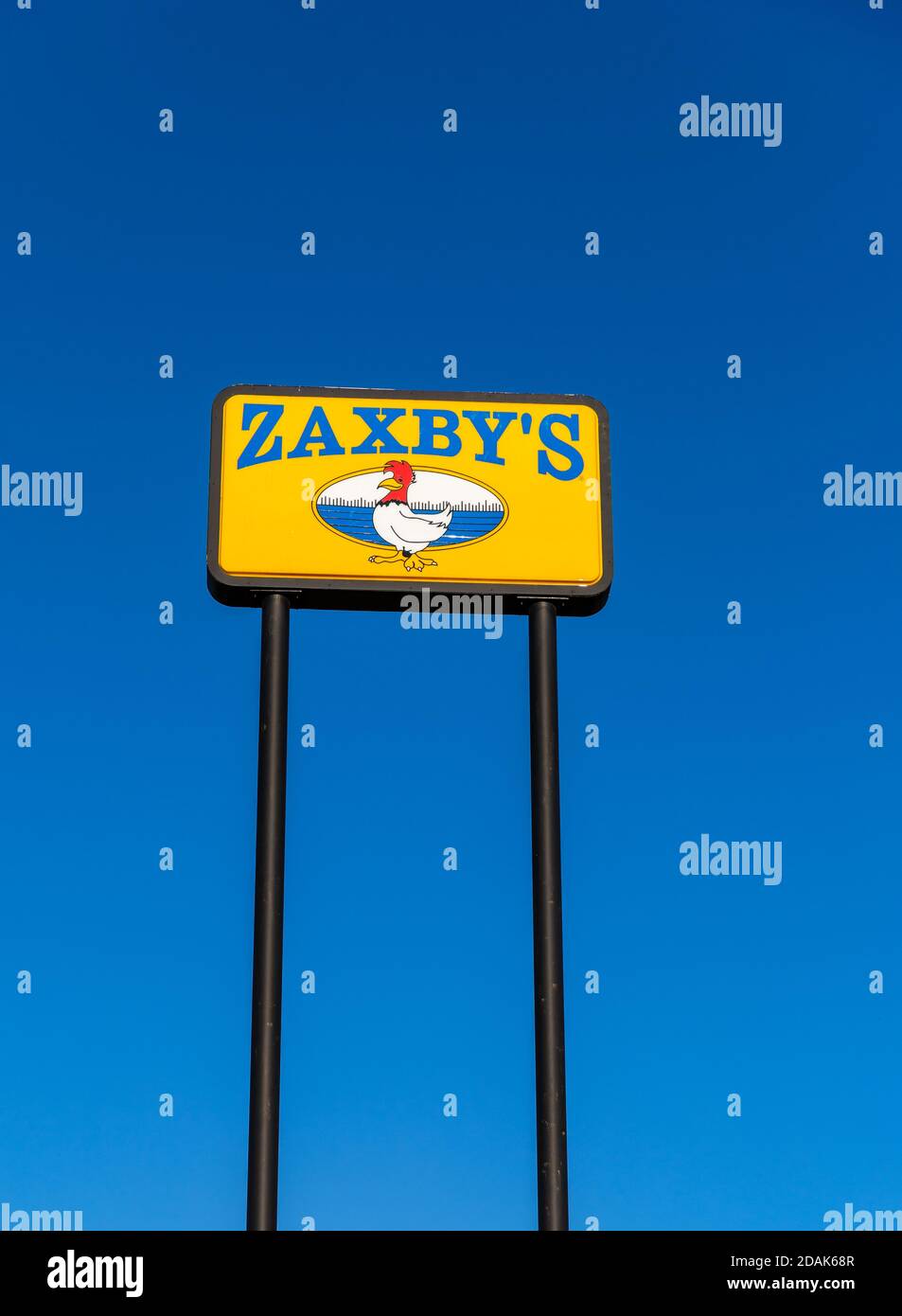 Zaxbys restaurant sign hi-res stock photography and images - Alamy