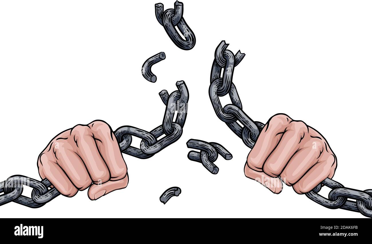 Hand freedom liberty free Cut Out Stock Images & Pictures - Alamy