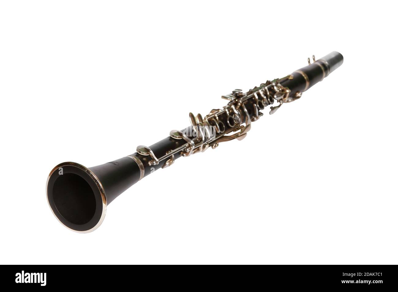 Clarinet on white hi-res stock photography and images - Alamy