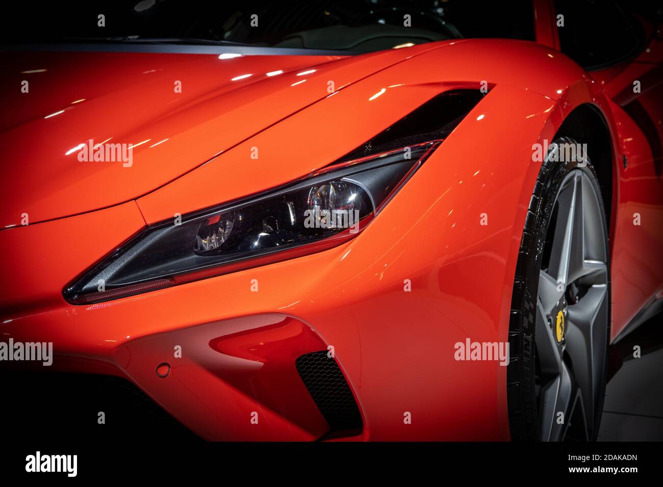 Ferrari headlight hi-res stock photography and images - Alamy