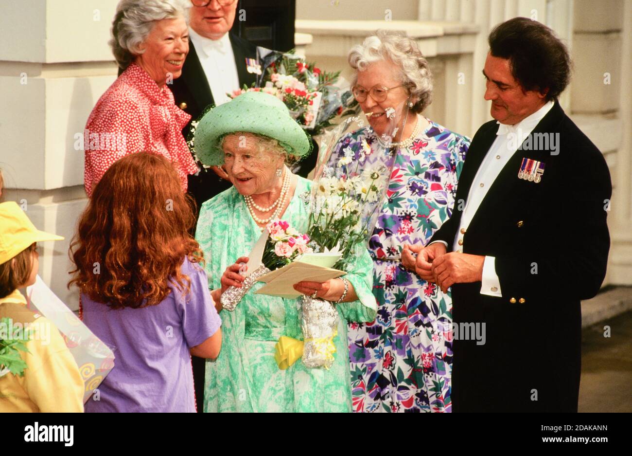 Royal queen mother william billy tallon hi-res stock photography and ...