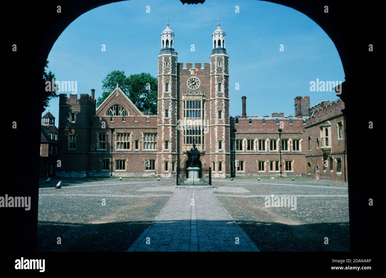 Lupton's Tower, Central Courtyard of Eton College, Windsor, Berkshire ...