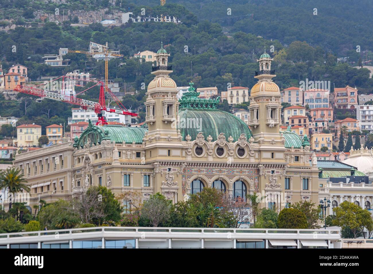 Monaco - February 2, 2016: Famous Casino Historic Building in Monte ...