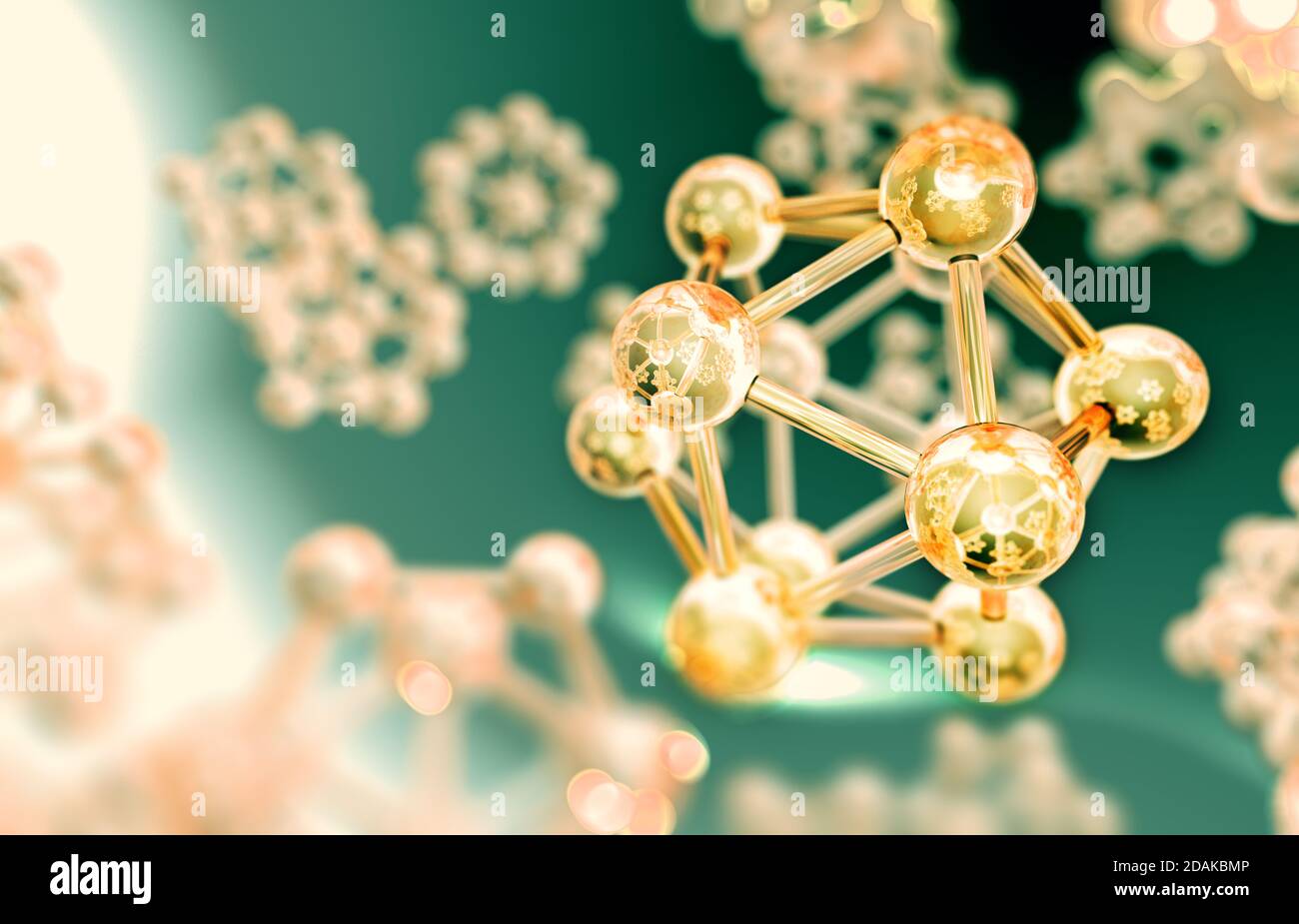 3d atomic structure molecule model hi-res stock photography and images ...