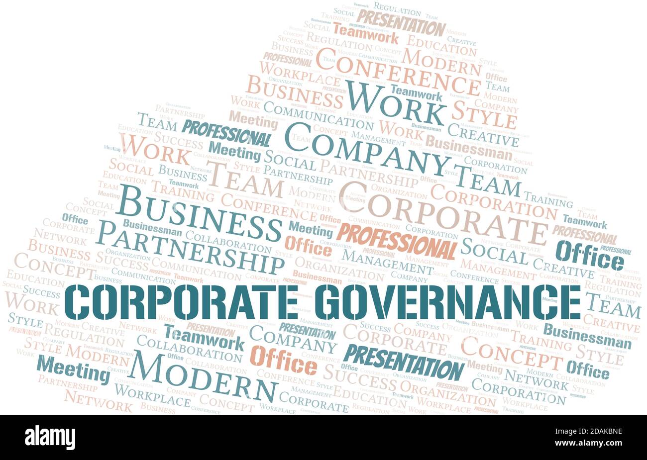 Corporate Governance vector word cloud, made with the text only Stock ...