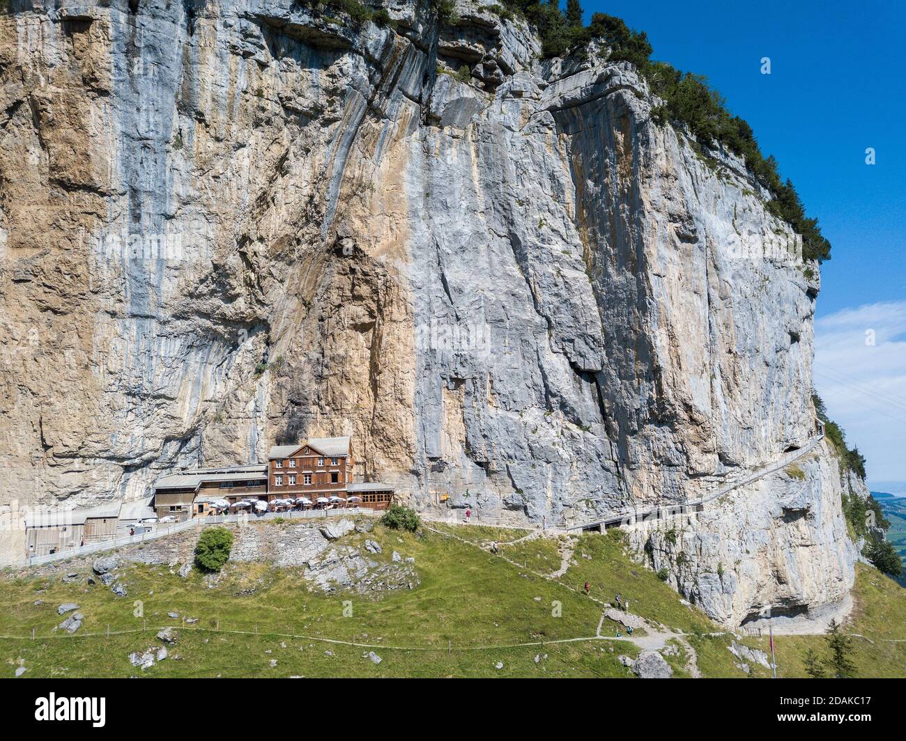 Aescher mountain restaurant switzerland hi-res stock photography and ...