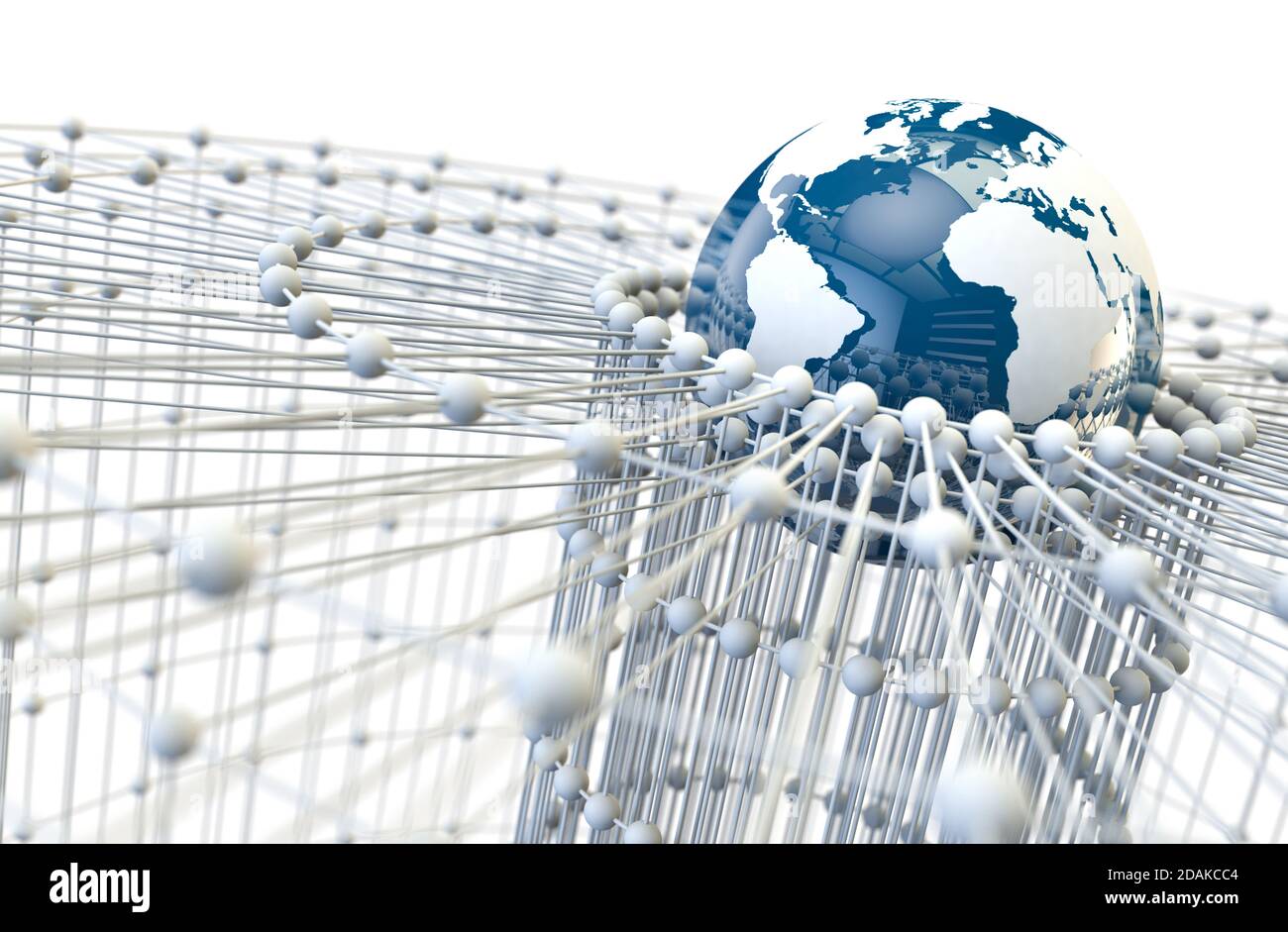 World internet connectivity map hi-res stock photography and images - Alamy